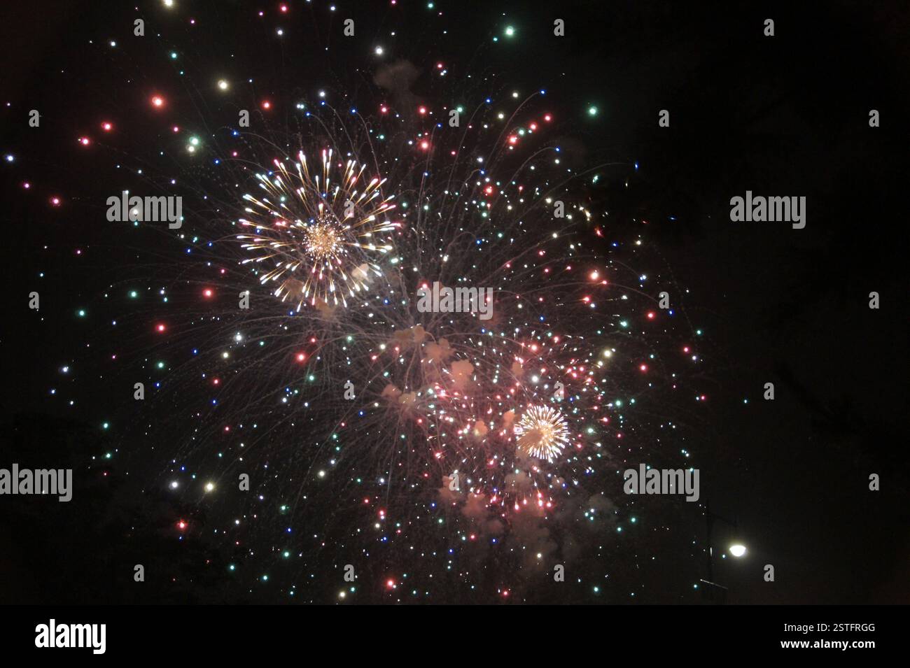 Boston fireworks illuminate the night sky, a breathtaking display of ...
