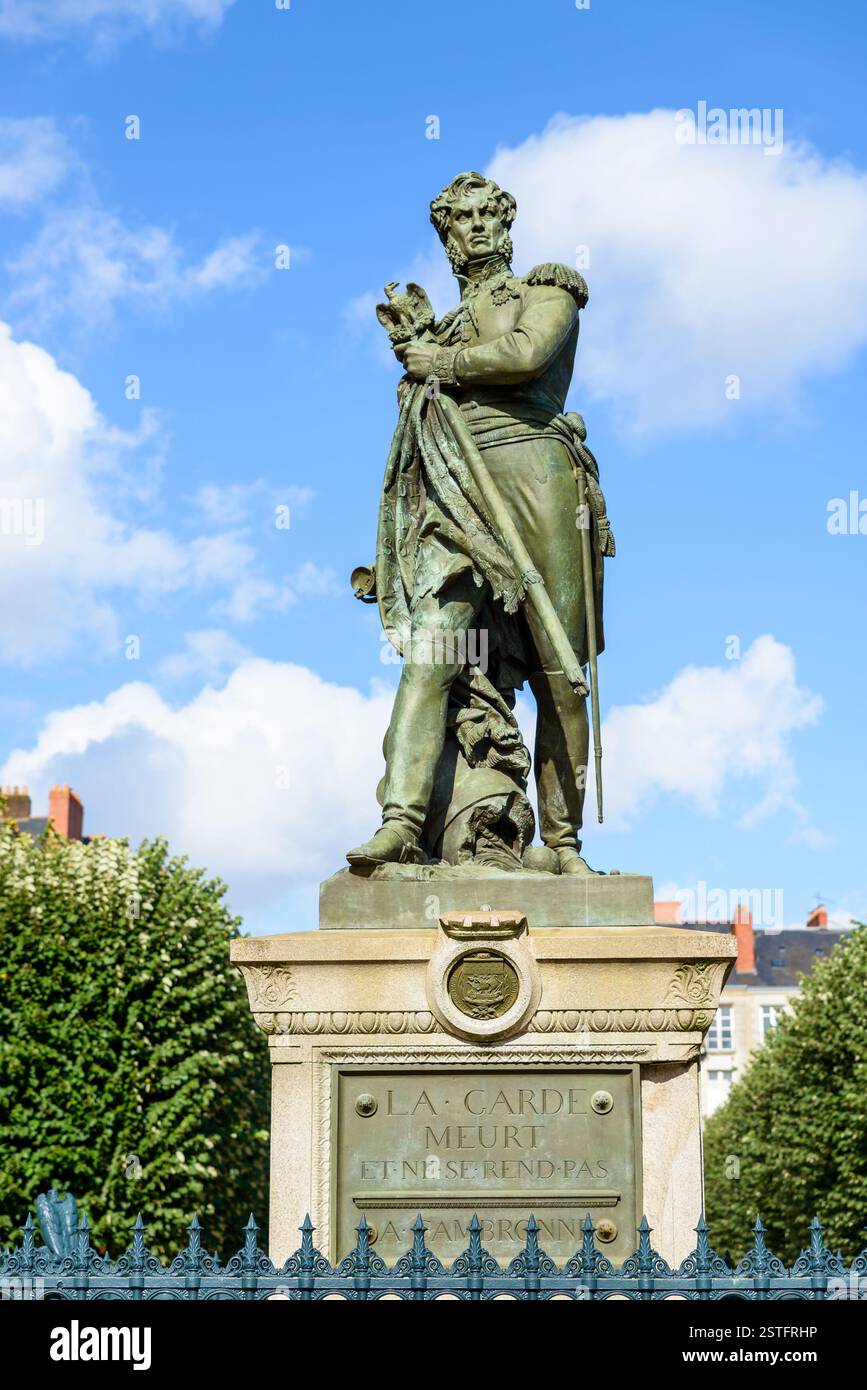 General cambronne statue in nantes hi-res stock photography and images ...