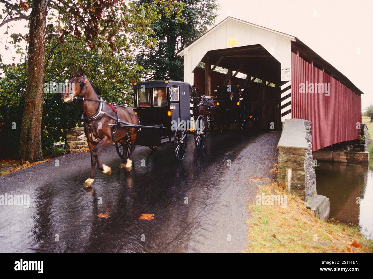 The Amish; or Plain People; in Pennsylvania's Lancaster County; still ...