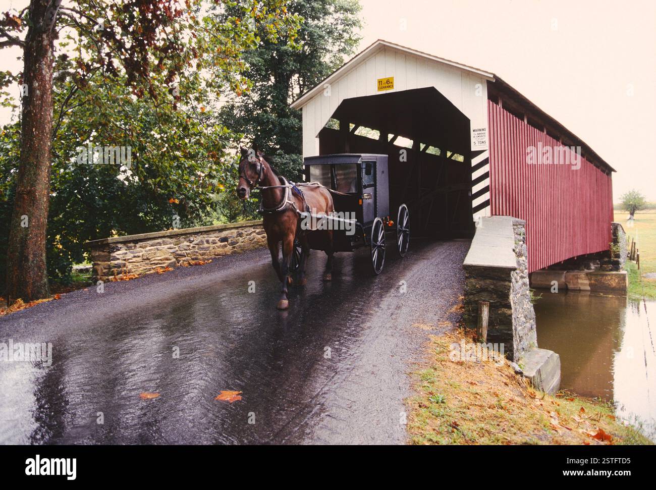 The Amish; or Plain People; in Pennsylvania's Lancaster County; still ...