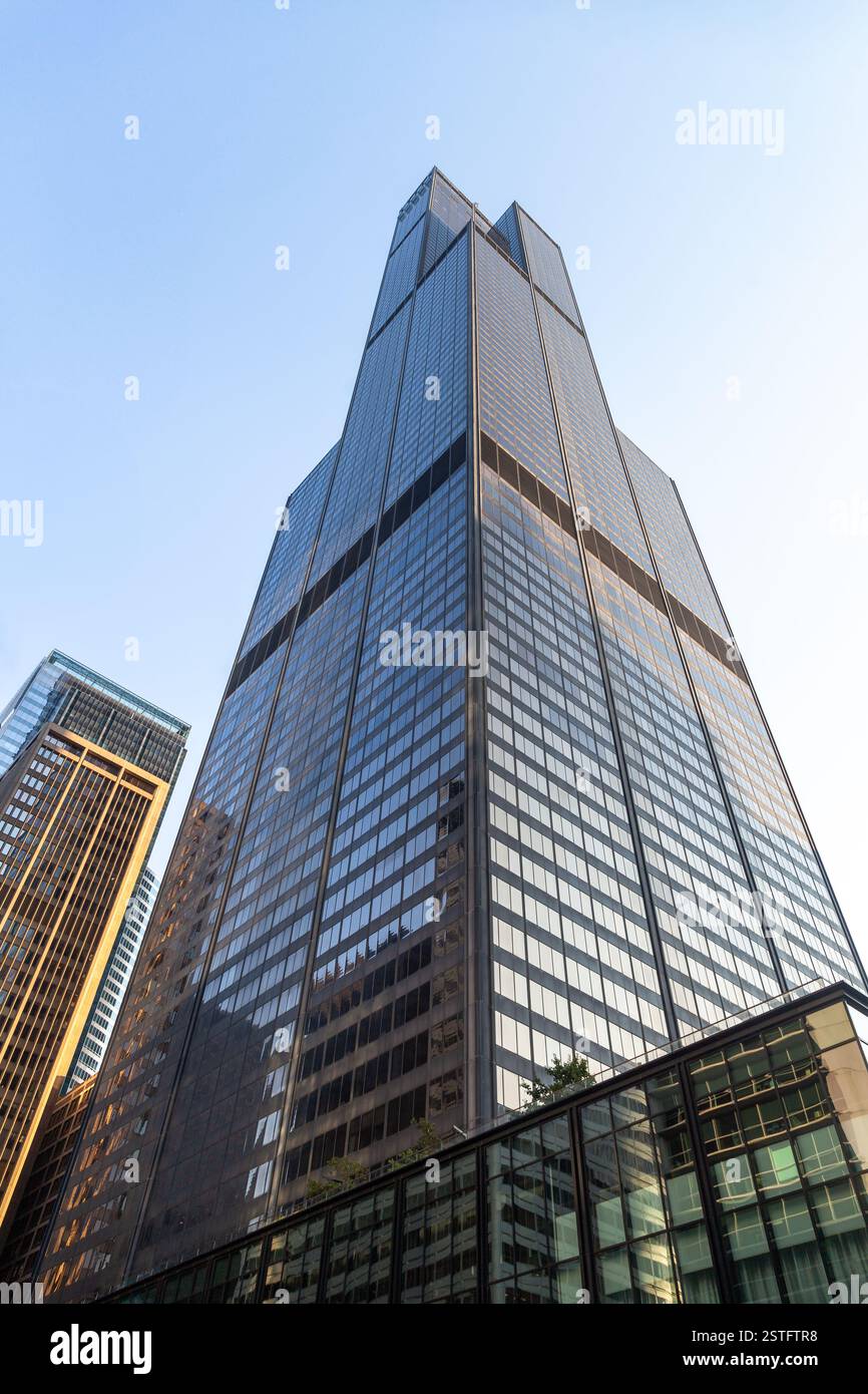 The Sears Tower renamed the Willis Tower is the tallest building in ...