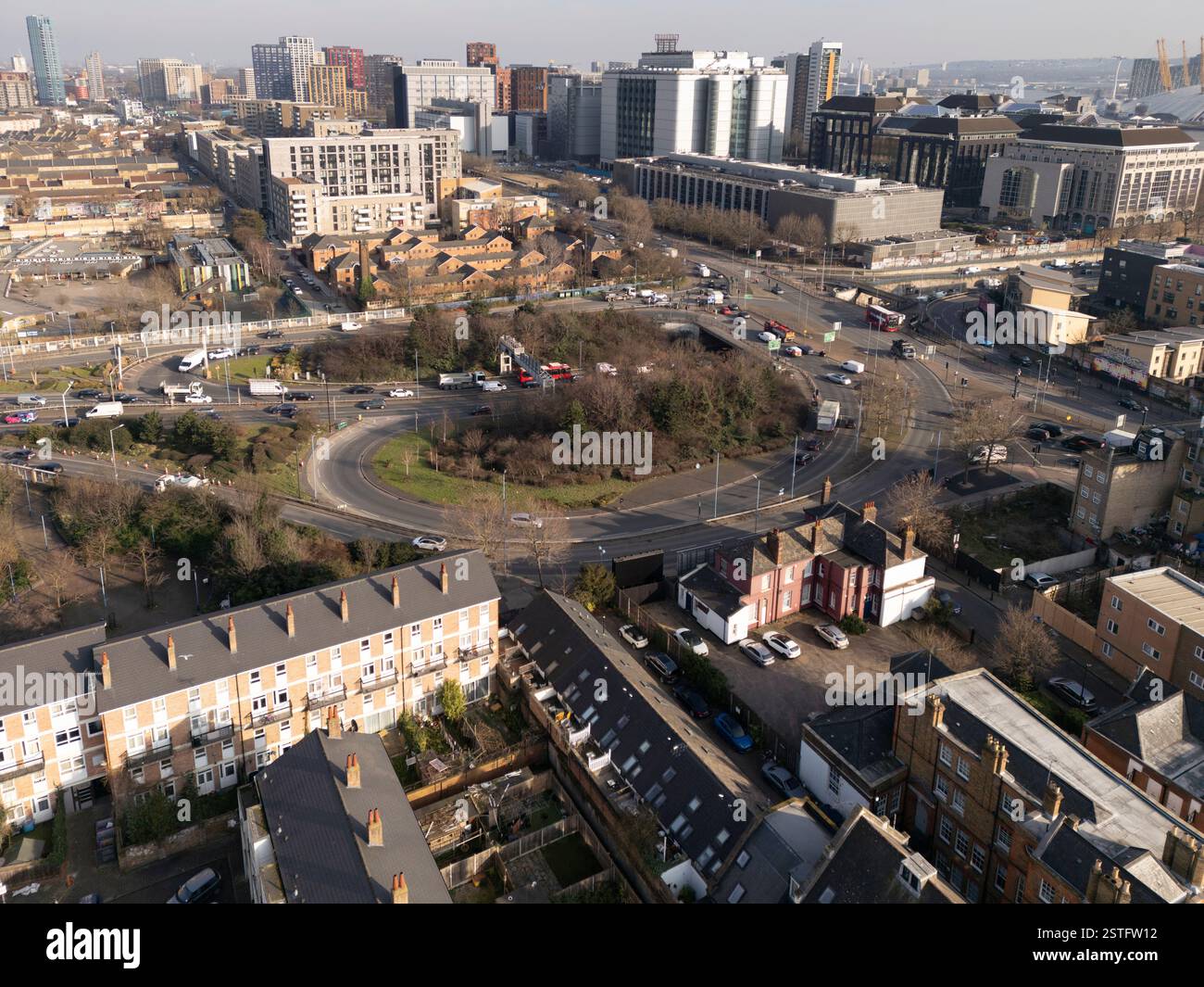 Blackwall Tunnel Northern Approach London Stock Photo - Alamy