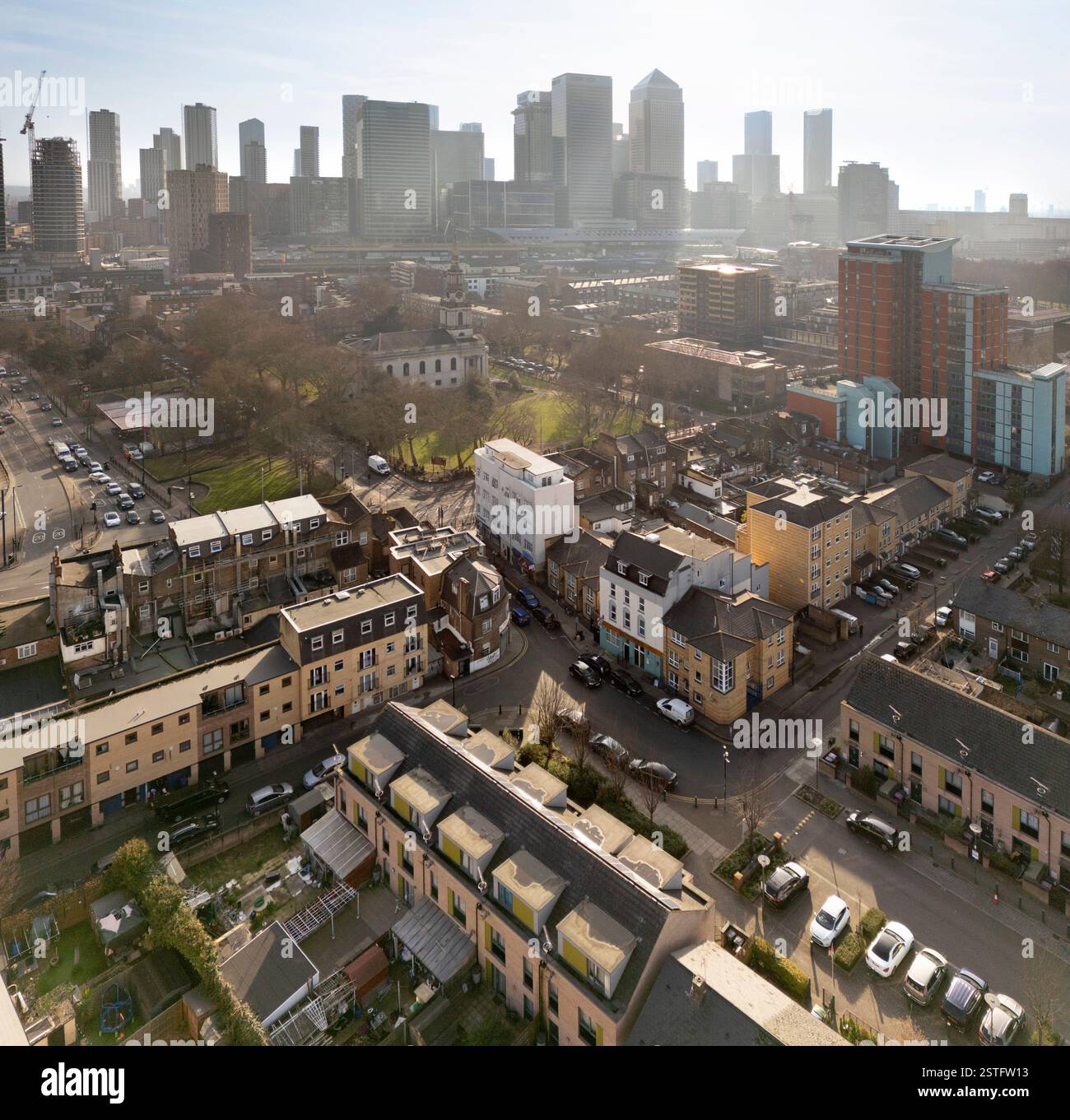 All Saints Church, Poplar, East London Stock Photo - Alamy