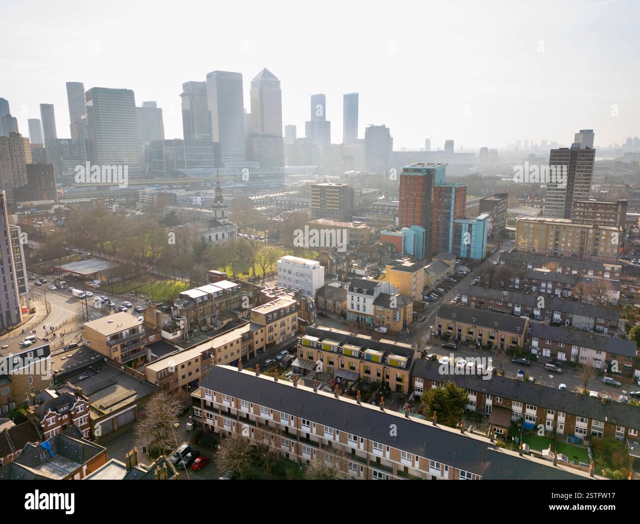 All Saints Church, Poplar, East London Stock Photo - Alamy
