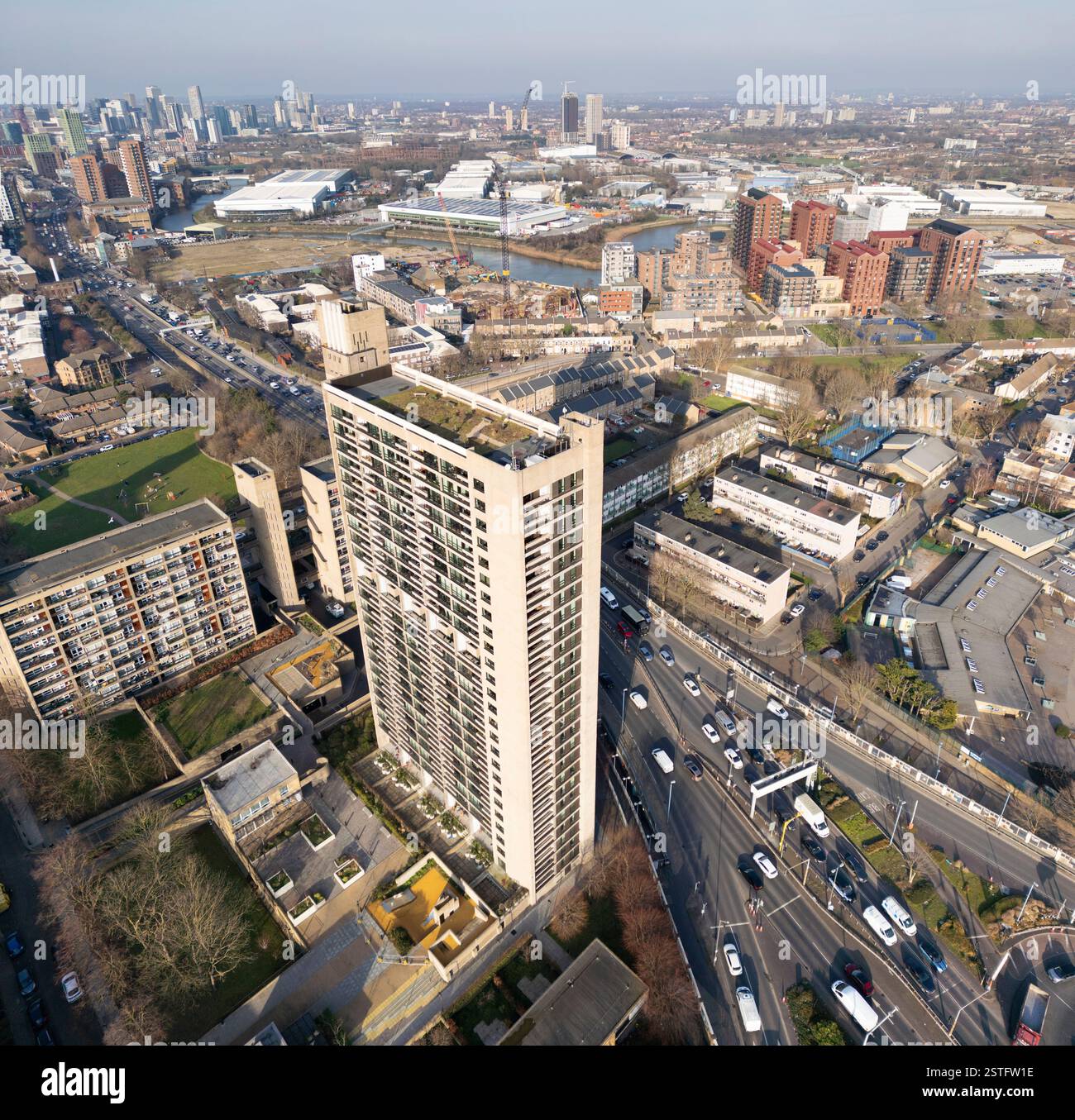 Balfron Tower is a 26-storey residential building in Poplar, Tower ...