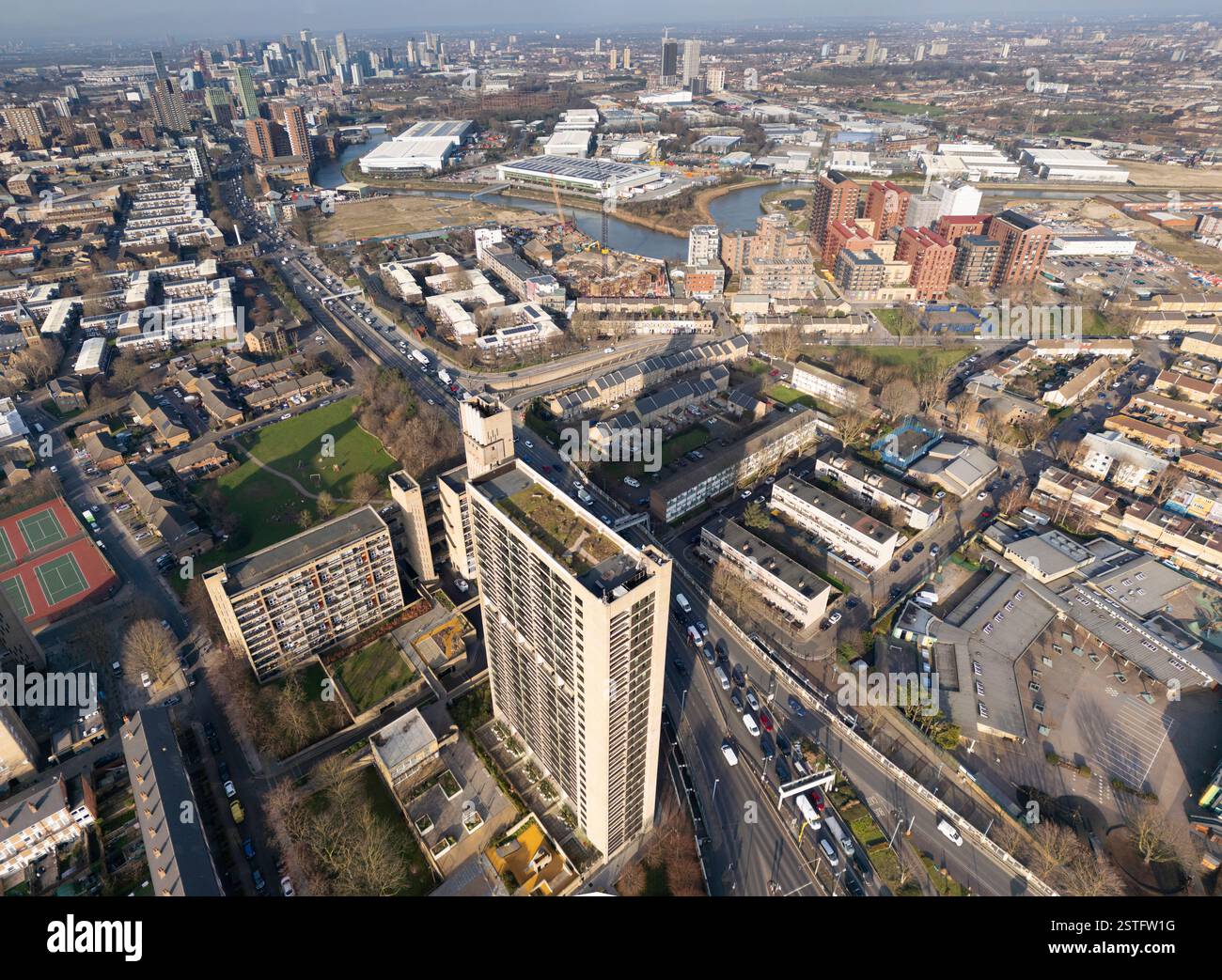 Balfron Tower is a 26-storey residential building in Poplar, Tower ...
