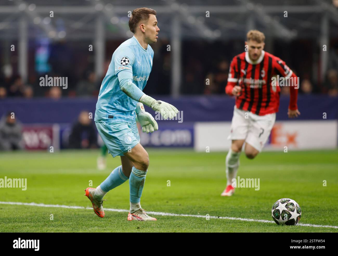Timon Wellenreuther of Feyenoord Rotterdam during The UEFA Champions ...