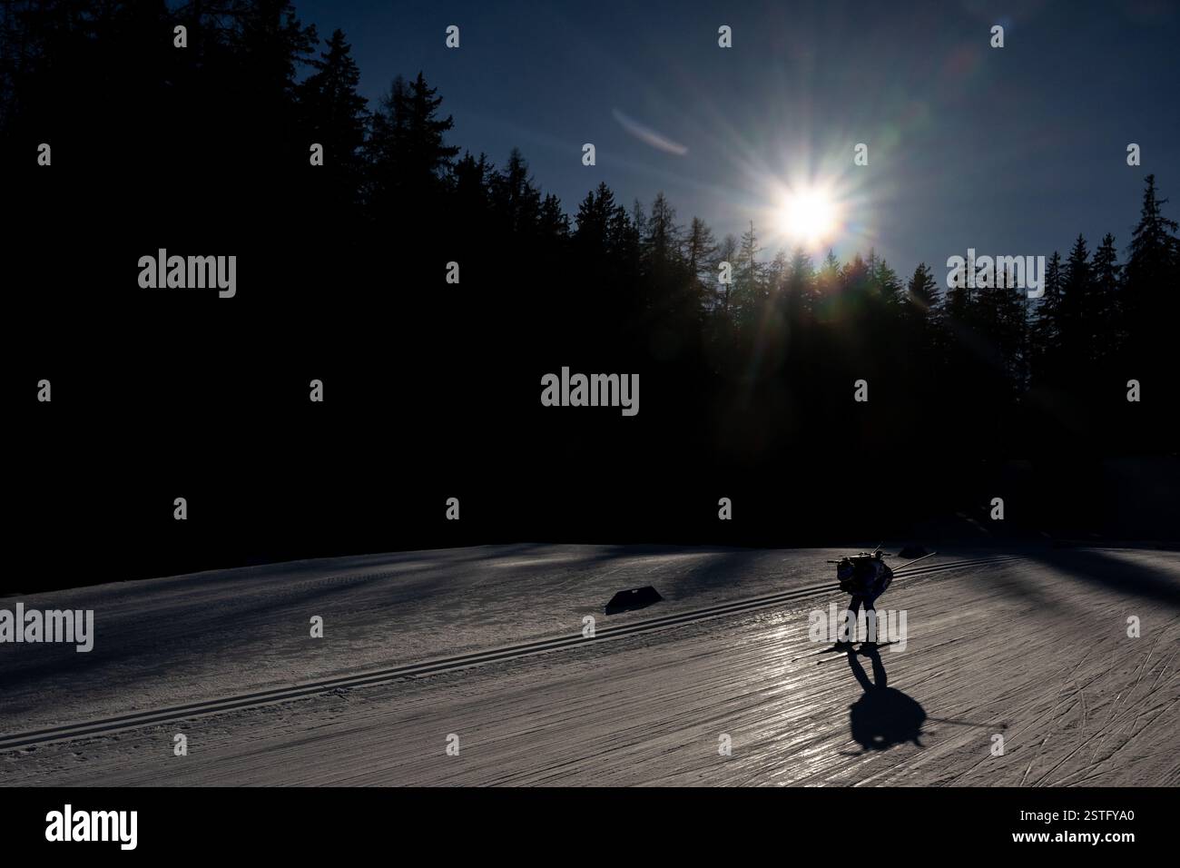 Samuela Comola of, Italy. , . competes in women's 15 km individual ...