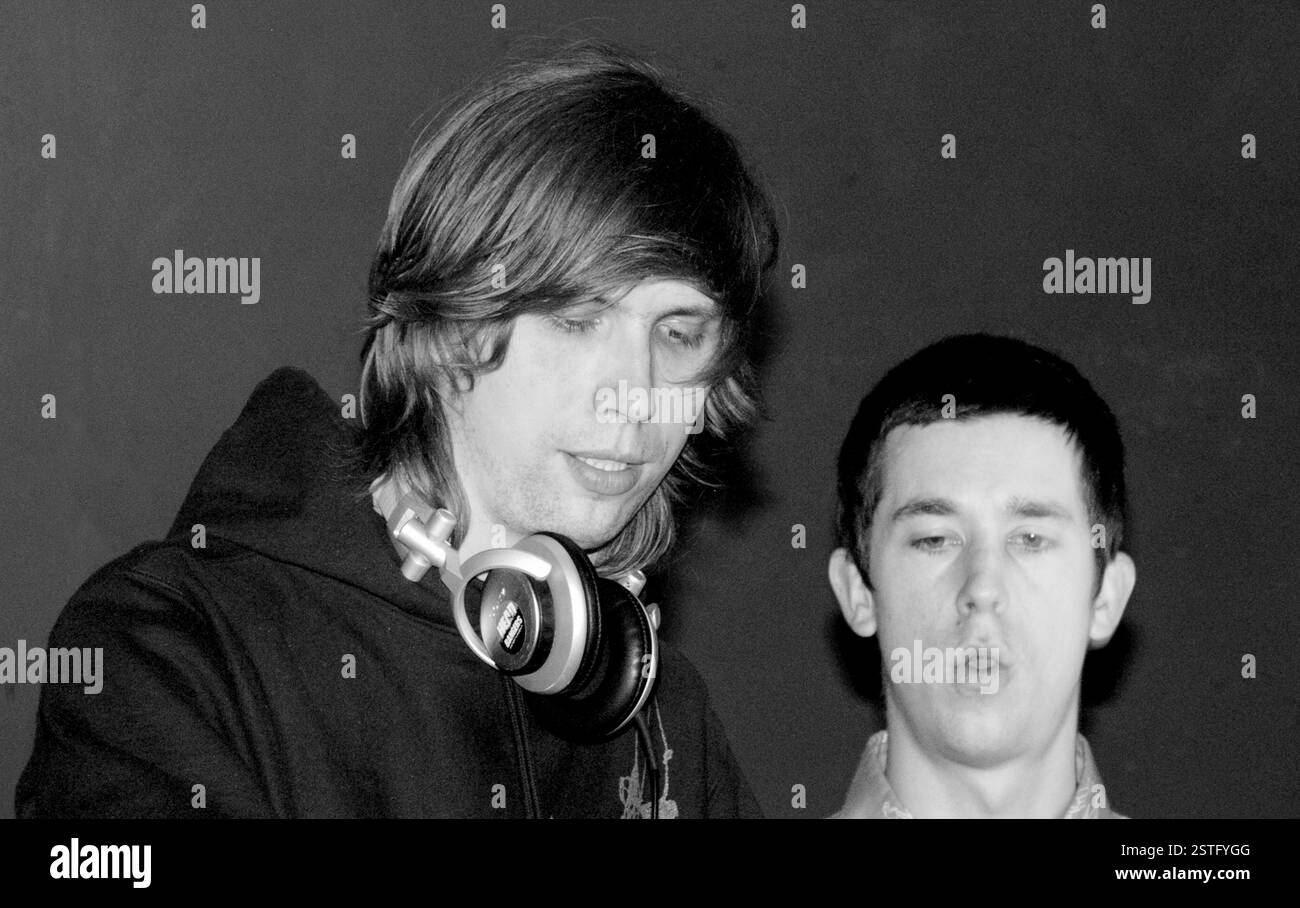 Daft punk concert Black and White Stock Photos & Images - Alamy