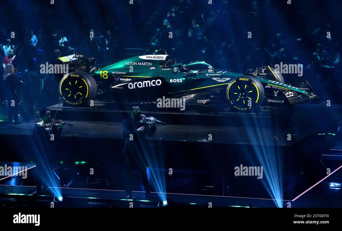 Aston Martin livery for the 2025 season is launched during the F1 75 ...