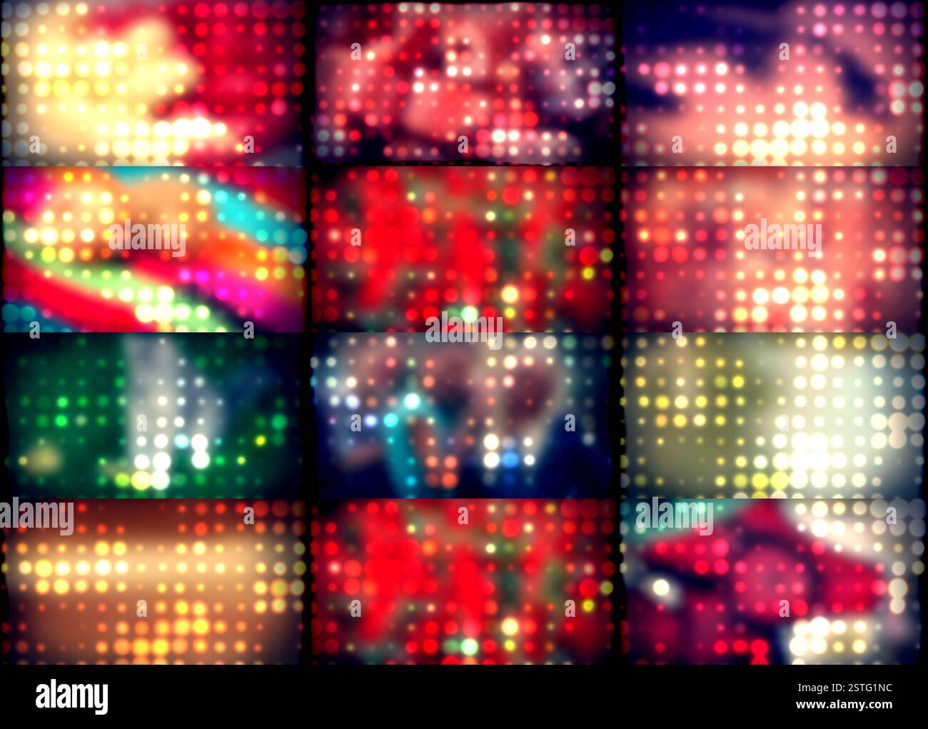 Colorful dots background set of images Stock Photo - Alamy