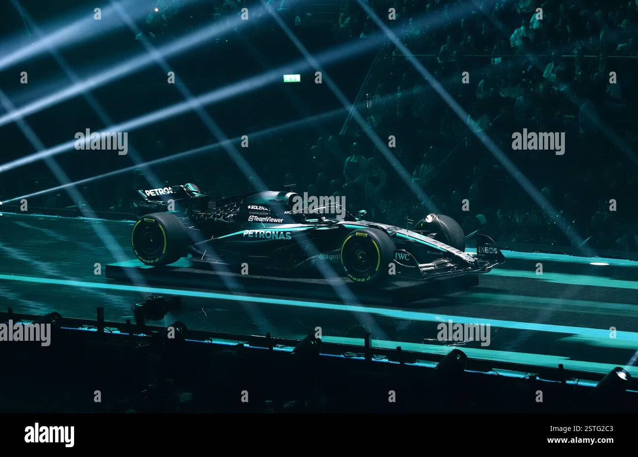 Mercedes livery for the 2025 season is launched during the F1 75 Live ...