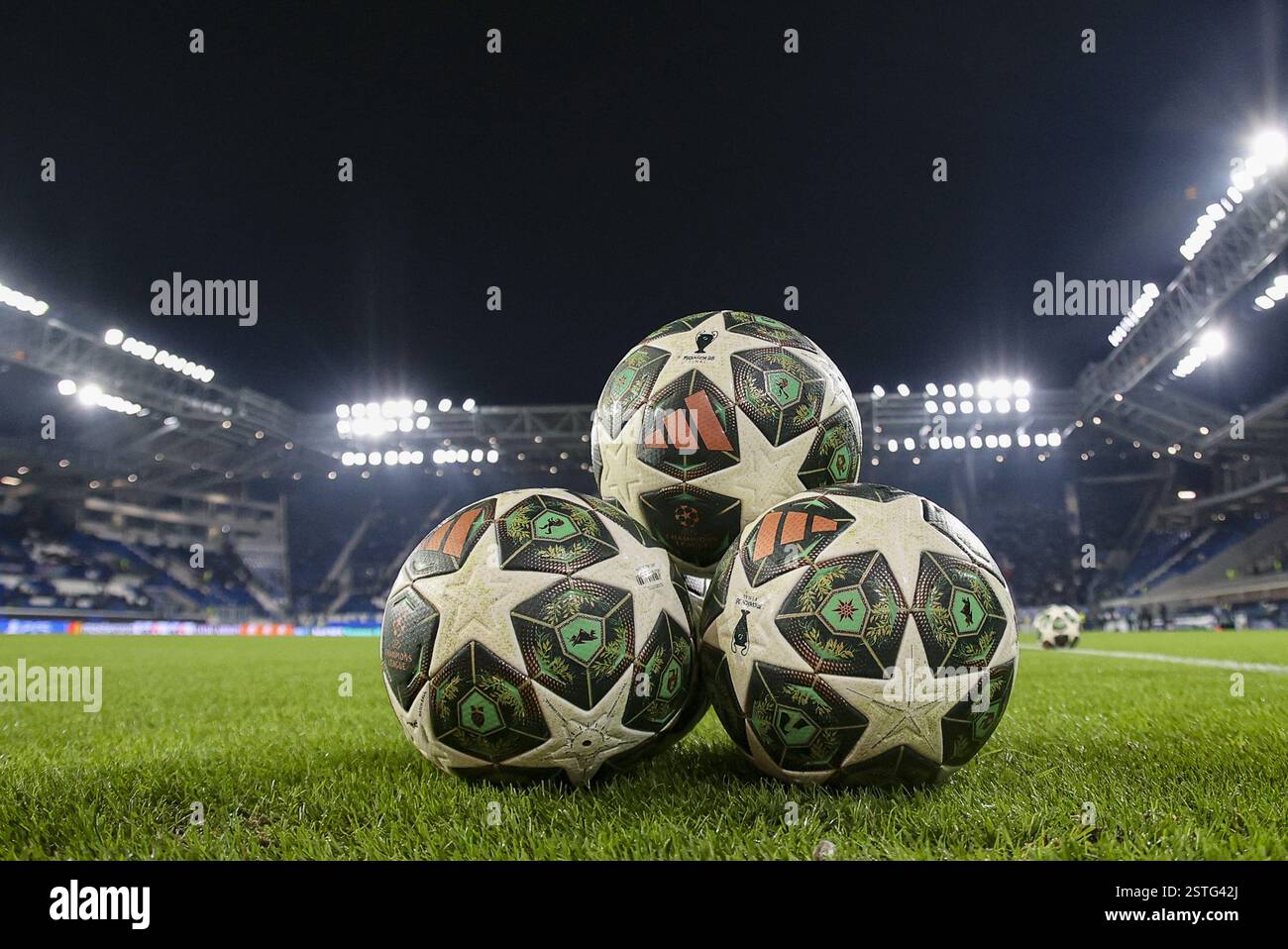 Beragmo, Italy. 18th Feb, 2025. ball of the match during Atalanta BC vs ...