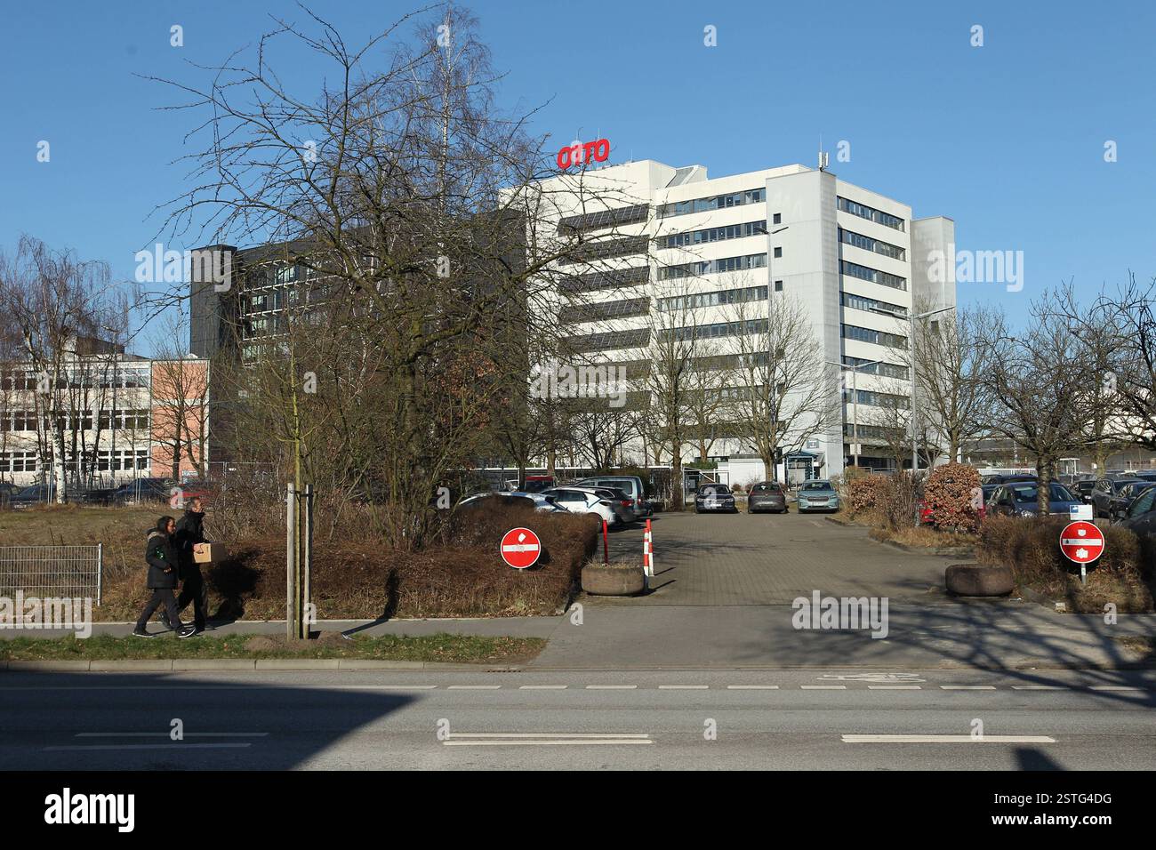 Zentrale des Versandhandels der Otto Group in Hamburg-Bramfeld ...