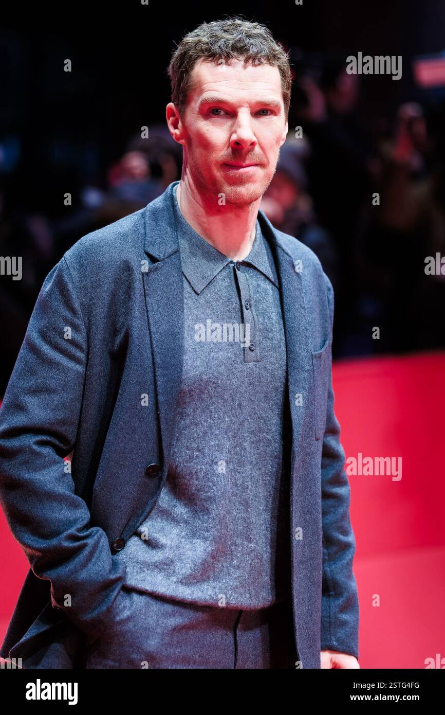 Berlin, Germany. 18th Feb, 2025. Benedict Cumberbatch seen on the Red ...