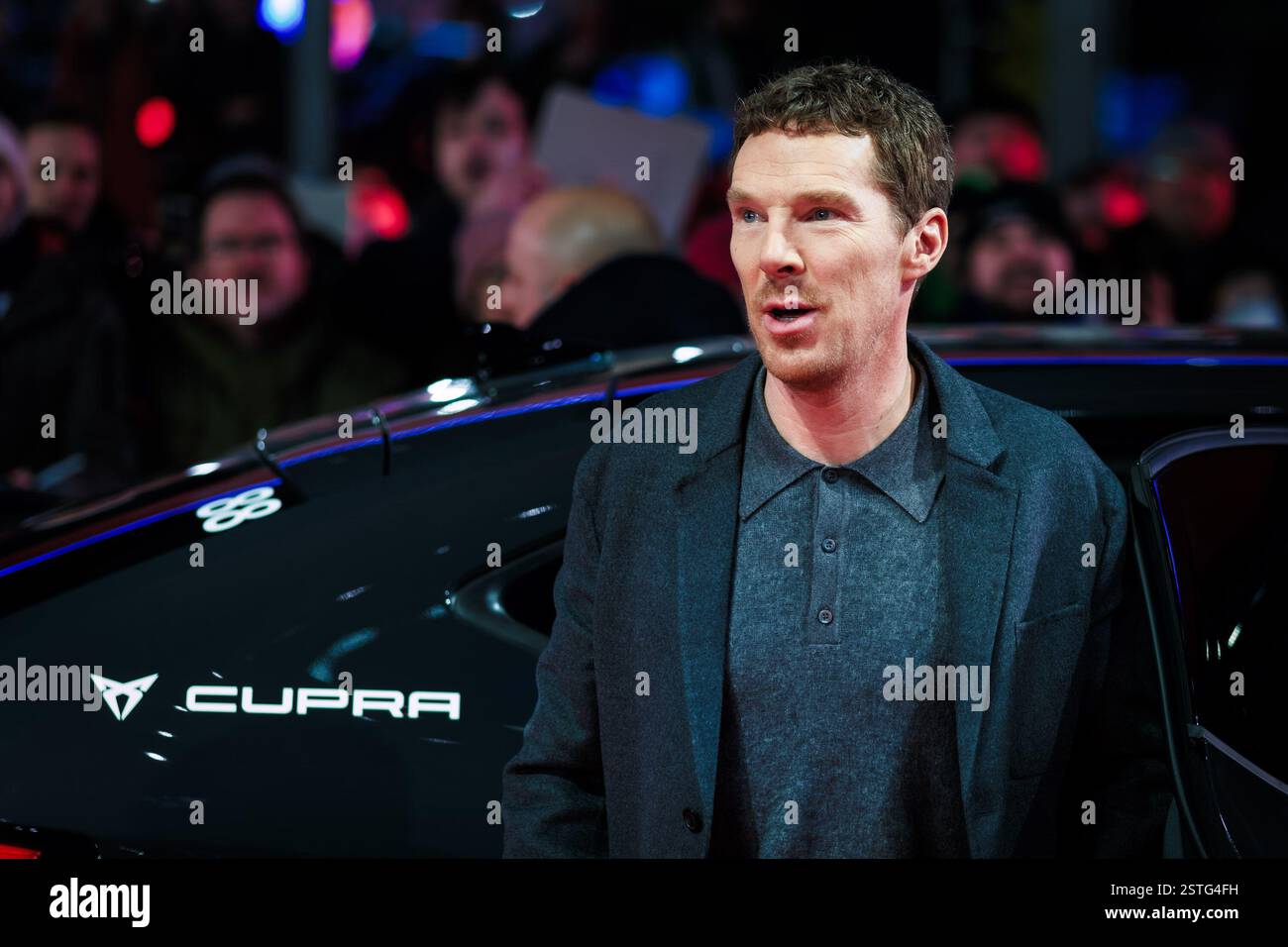 Berlin, Germany. 18th Feb, 2025. Benedict Cumberbatch seen on the Red ...