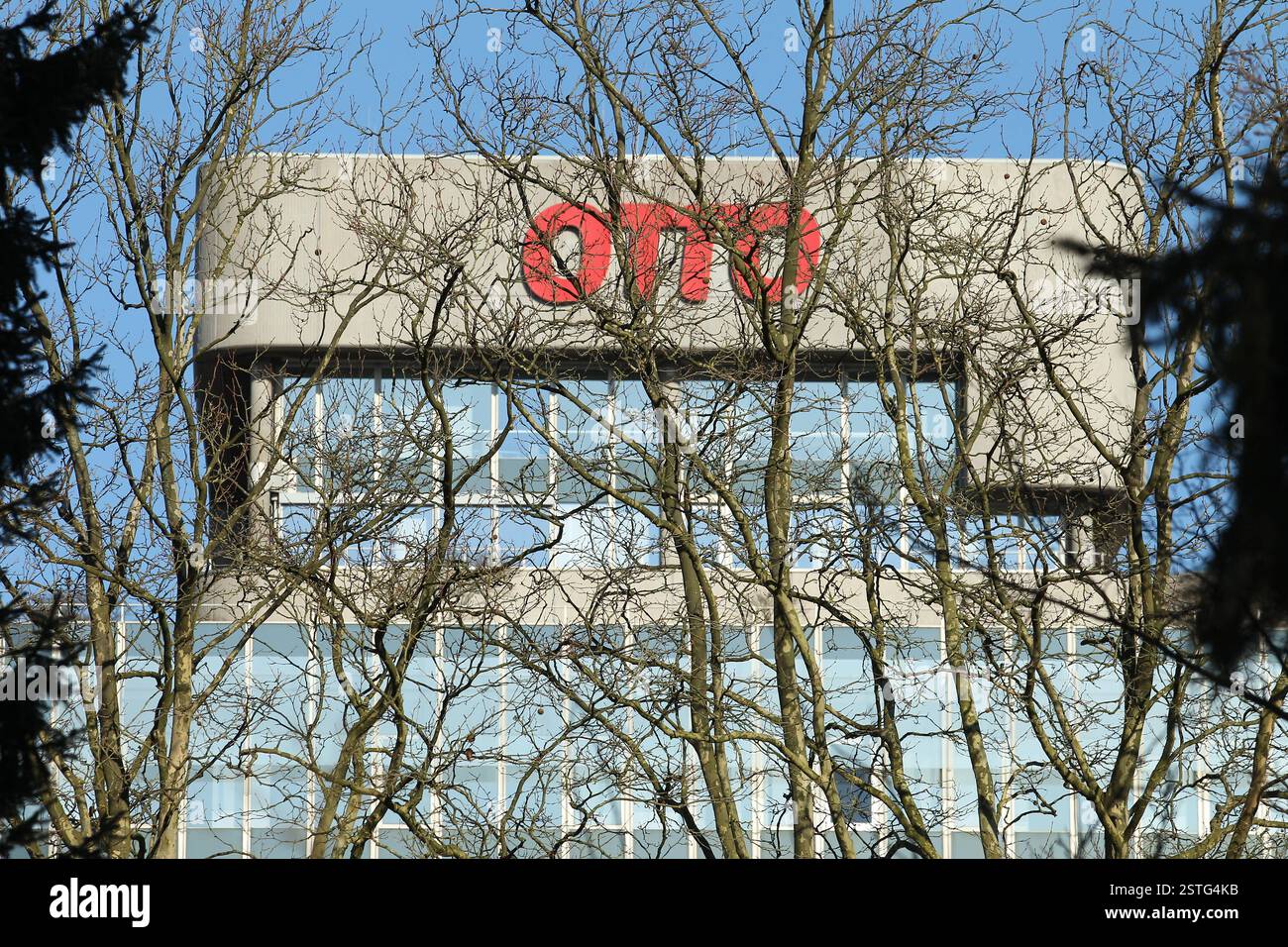 Zentrale des Versandhandels der Otto Group in Hamburg-Bramfeld ...