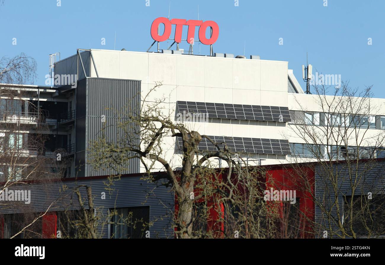 Zentrale des Versandhandels der Otto Group in Hamburg-Bramfeld ...