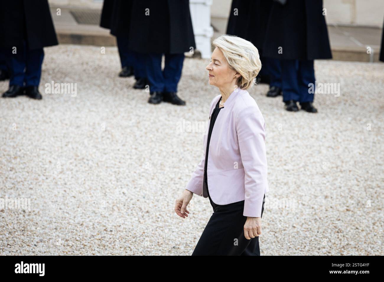 Paris, France. 17th Feb, 2025. Ursula Von Der Leyen, European ...