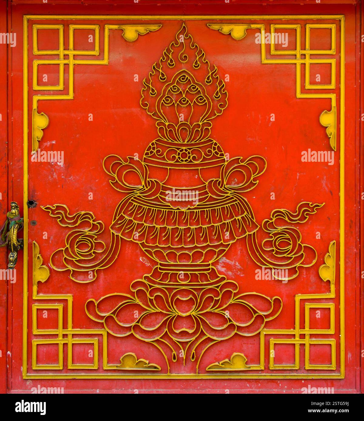 Tibetan design hi-res stock photography and images - Alamy