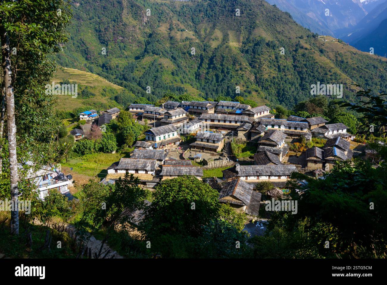 Ghandruk village nepal hi-res stock photography and images - Alamy