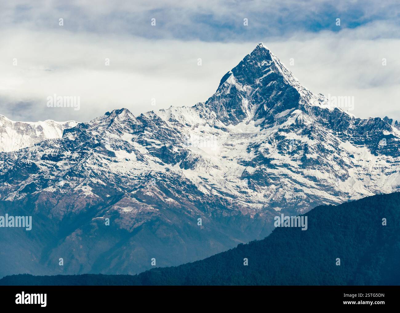 The Machhapuchhre (Fish Tail) in Nepal Stock Photo - Alamy
