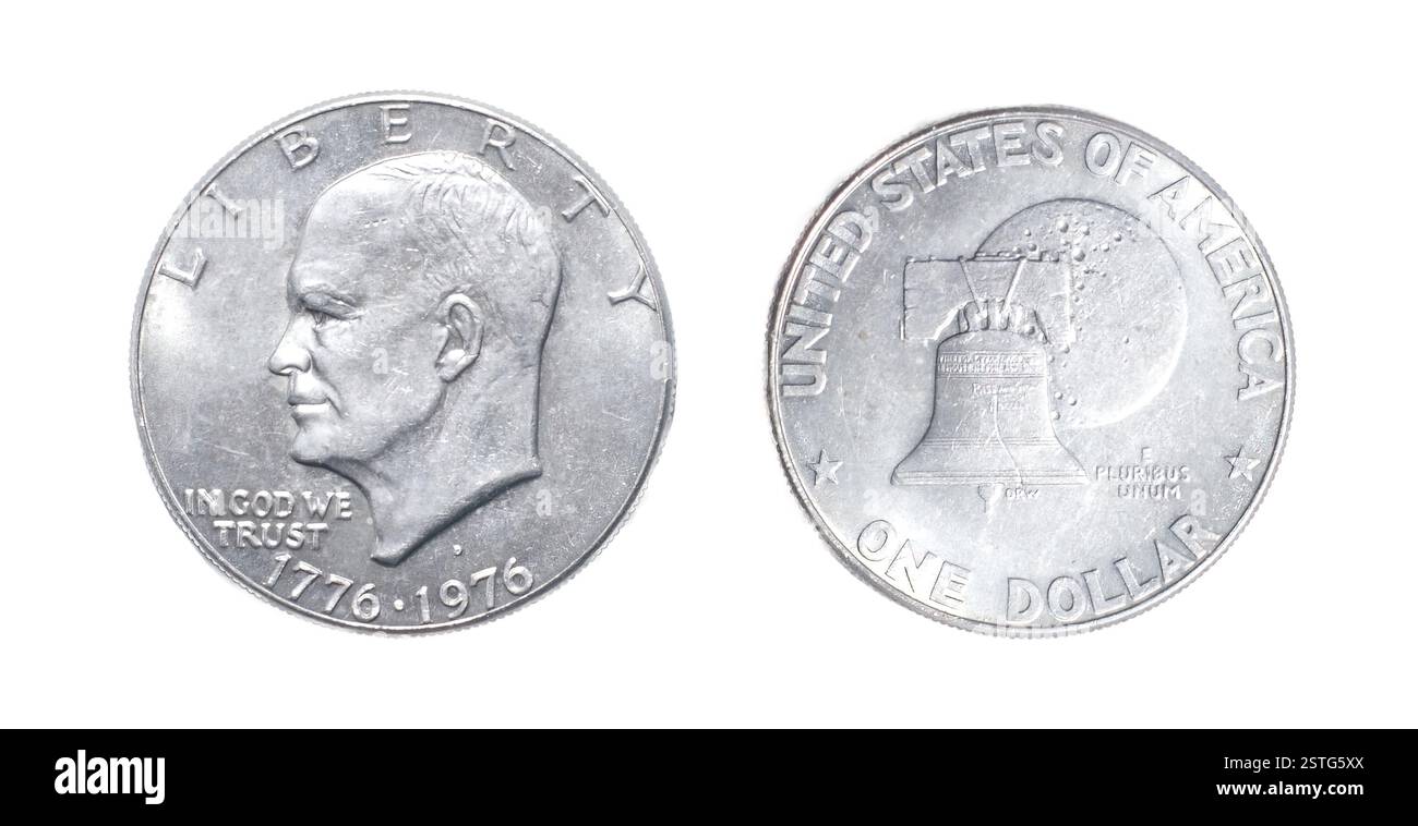 1776 - 1976 D Denver mint Dwight D Eisenhower IKE Liberty Bell with ...