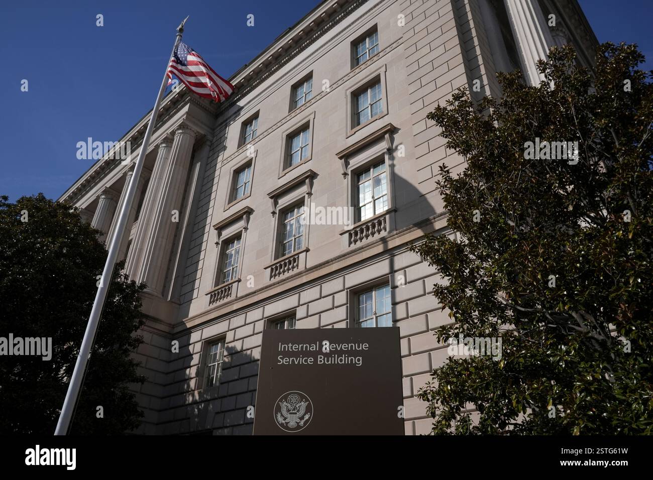 Washington, USA. 18th Feb, 2025. The Internal Revenue Service (IRS ...
