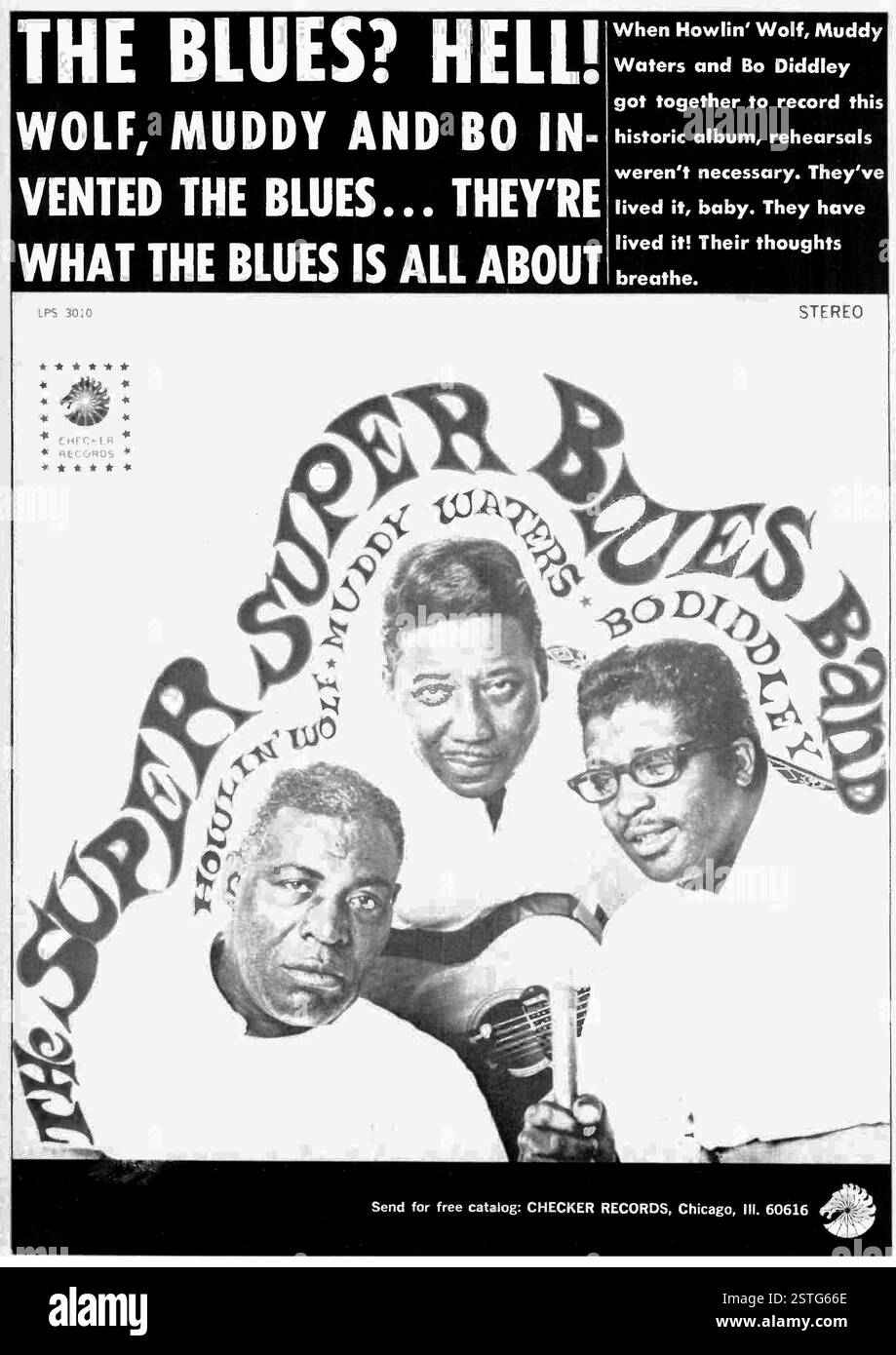 1968 US Checker Records Chicago Ill The Super Super Blues Band Album by ...