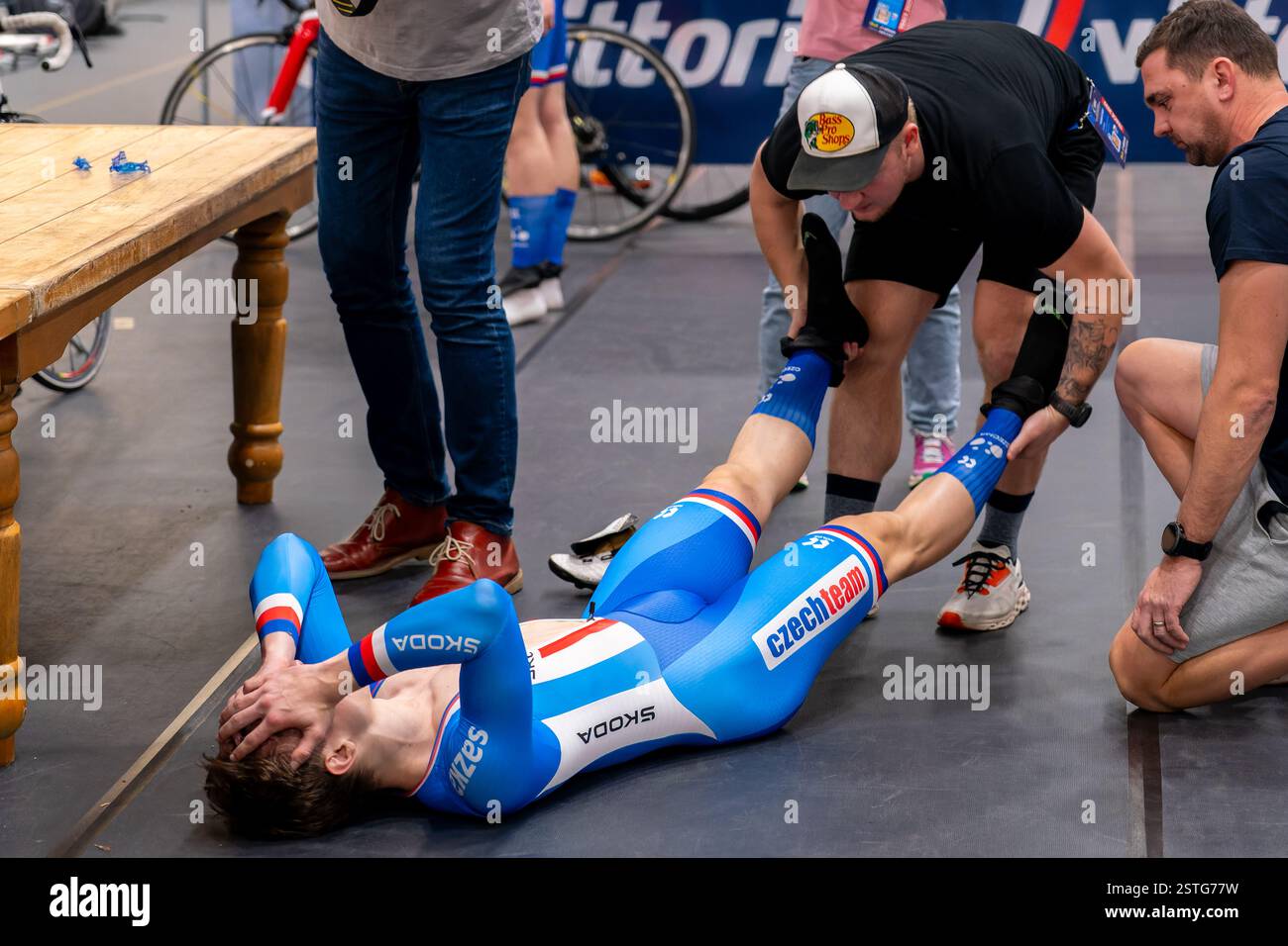 Heusden Zolder, Belgium. 13th Feb, 2025. HEUSDEN-ZOLDER, BELGIUM ...