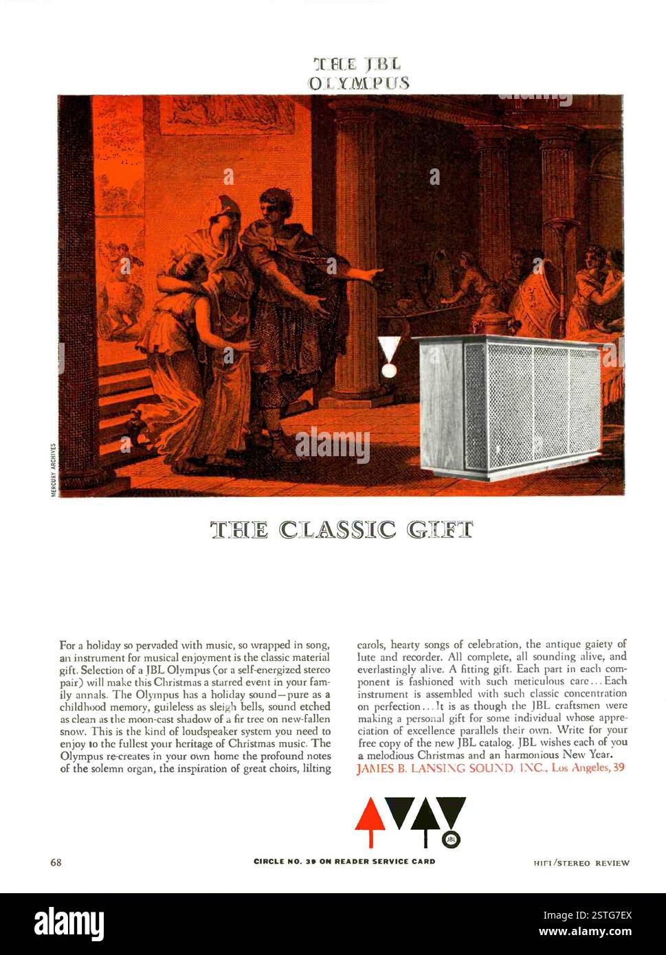 1964 US JBL James B Lansing sound Los Angeles California Olympus ...