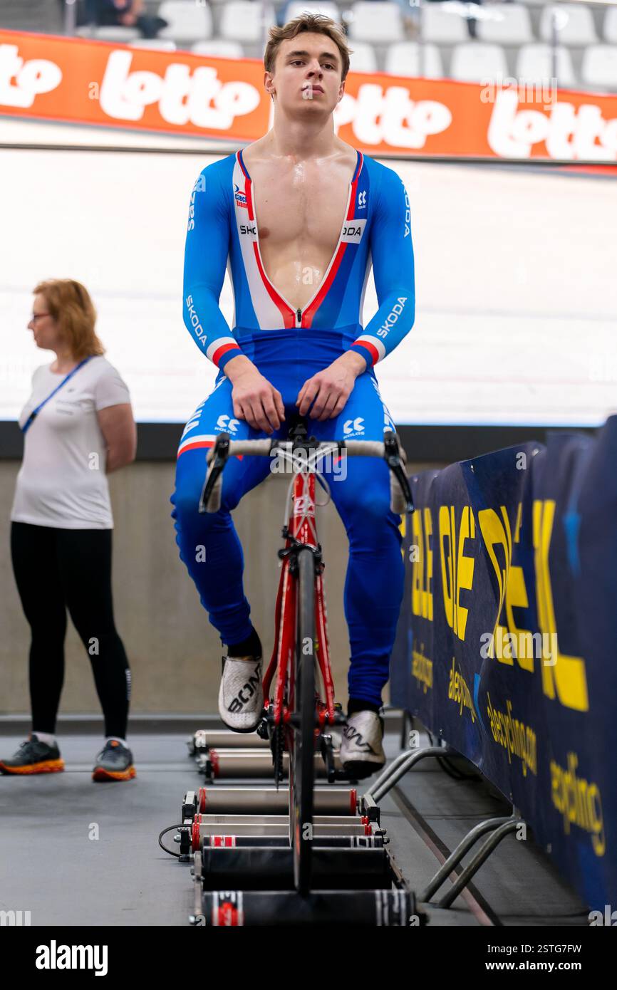 Heusden Zolder, Belgium. 13th Feb, 2025. HEUSDEN-ZOLDER, BELGIUM ...