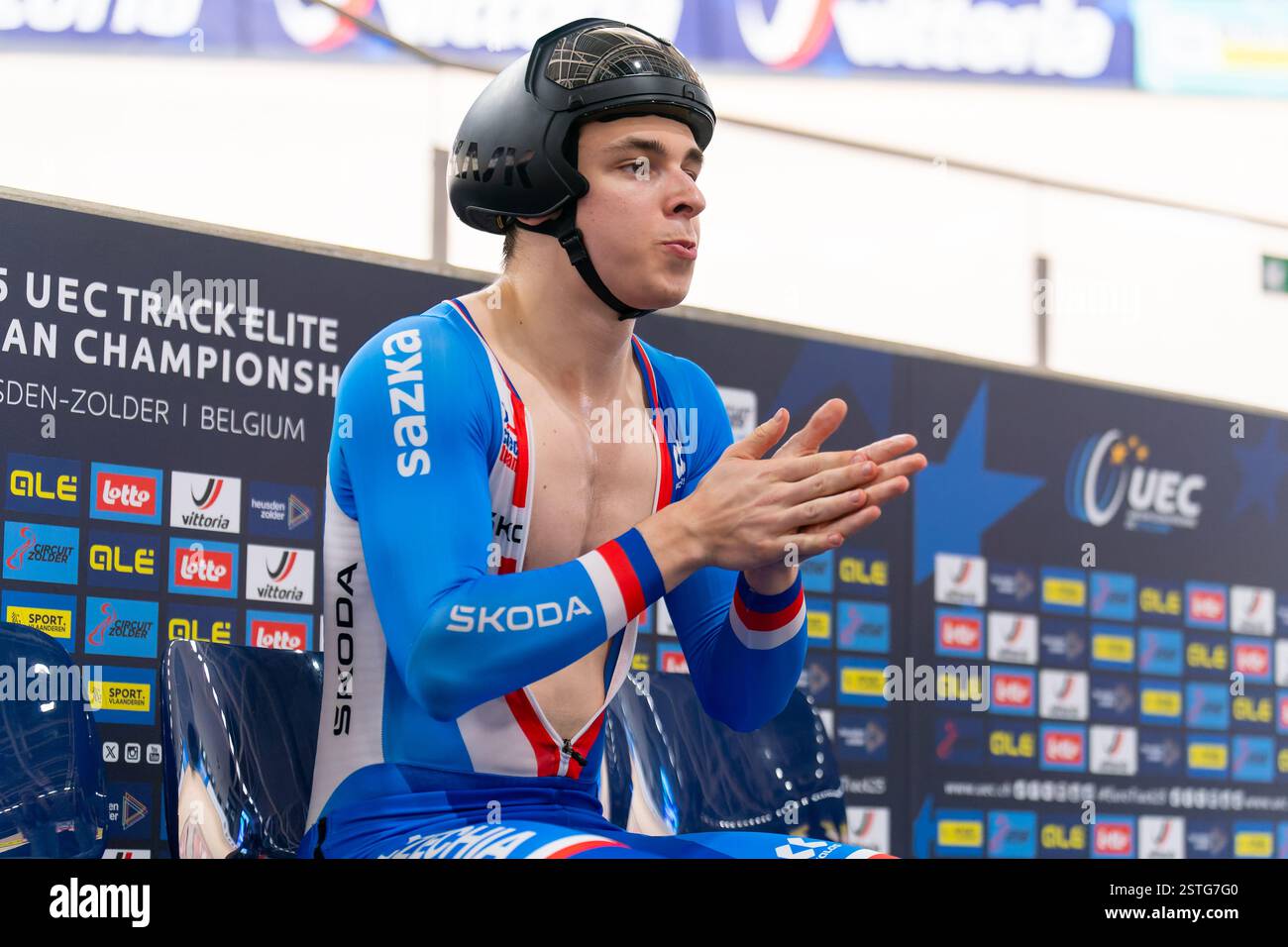 Heusden Zolder, Belgium. 13th Feb, 2025. HEUSDEN-ZOLDER, BELGIUM ...