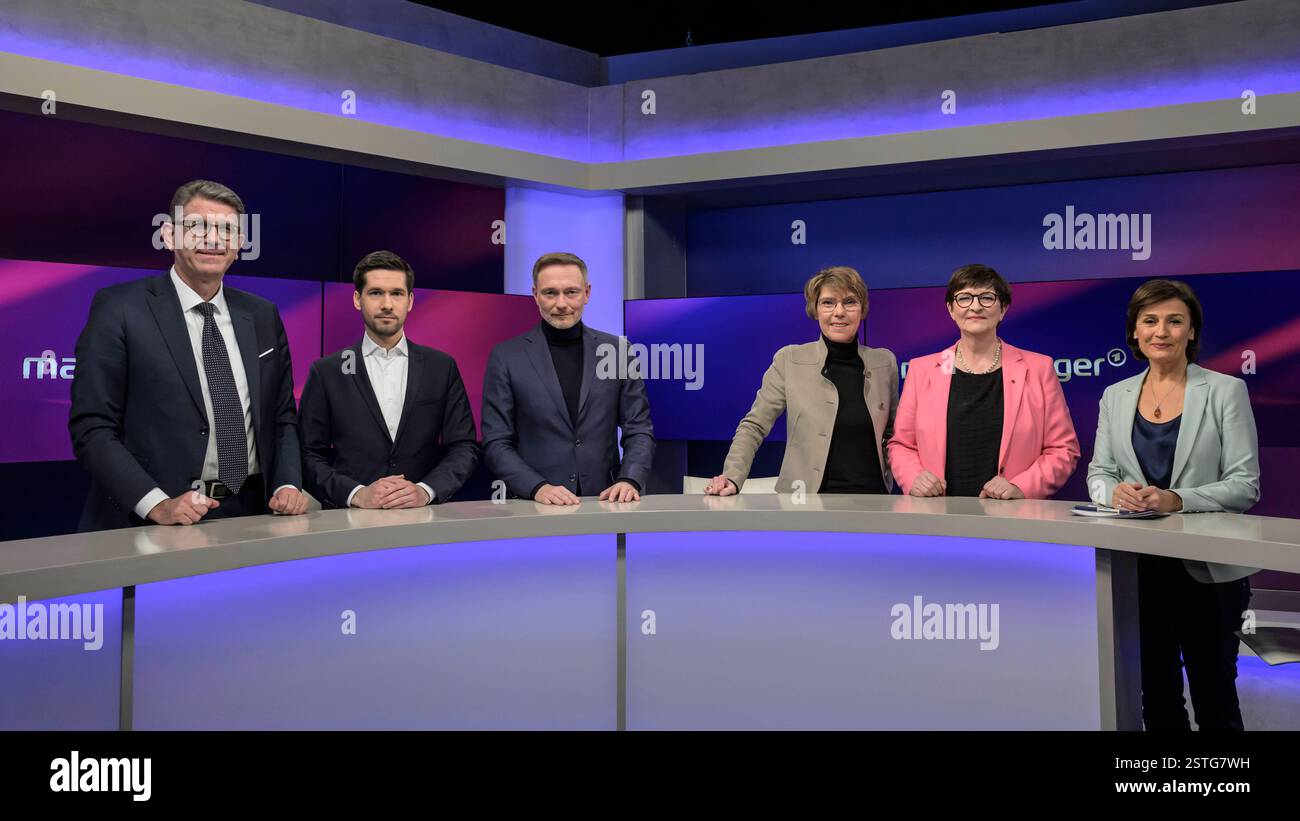 GER, Berlin, Studio, zu Gast bei - maischberger, Polittalk, TV, Format ...