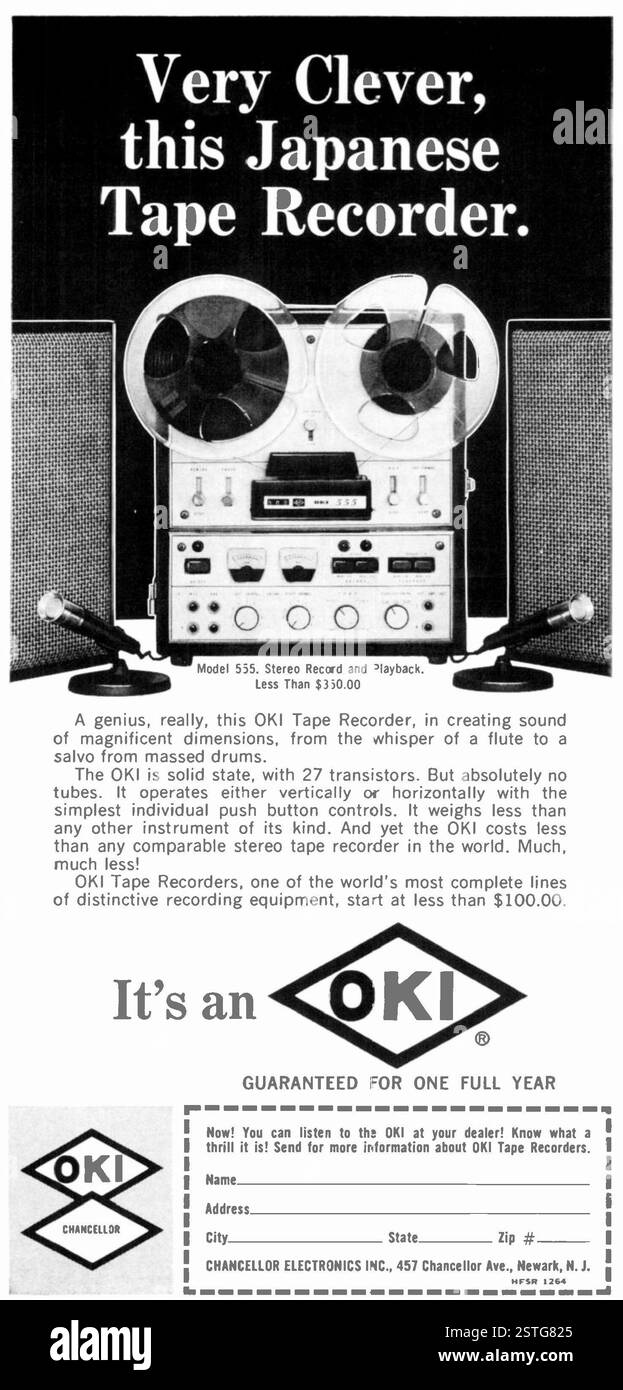 Vintage tape recorder reel to reel Black and White Stock Photos ...