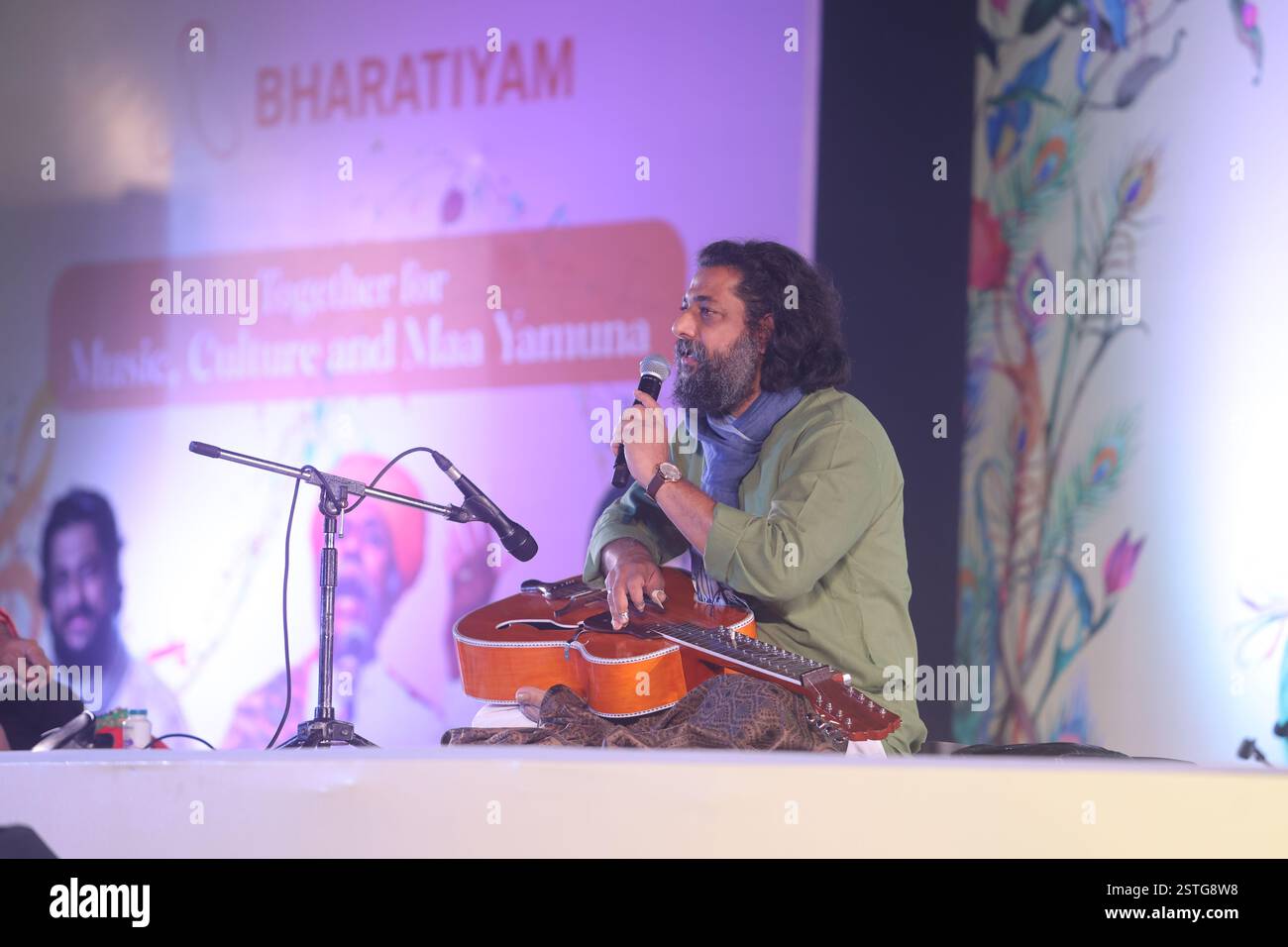 New Delhi, India. 19th Feb, 2025. NEW DELHI, INDIA - JANUARY 17: Guitarist Deepak Kshirsagar ...