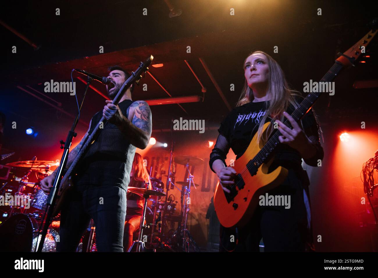 Conquer Divide perform live at manchester academy uk, 1st february 2025 ...