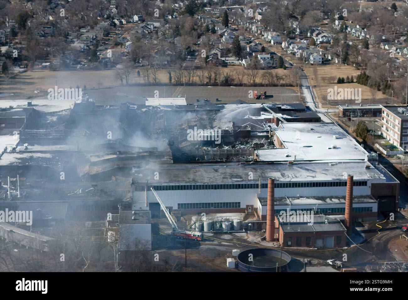 SPS Technologies in Abington Township is seen by air on the afternoon ...