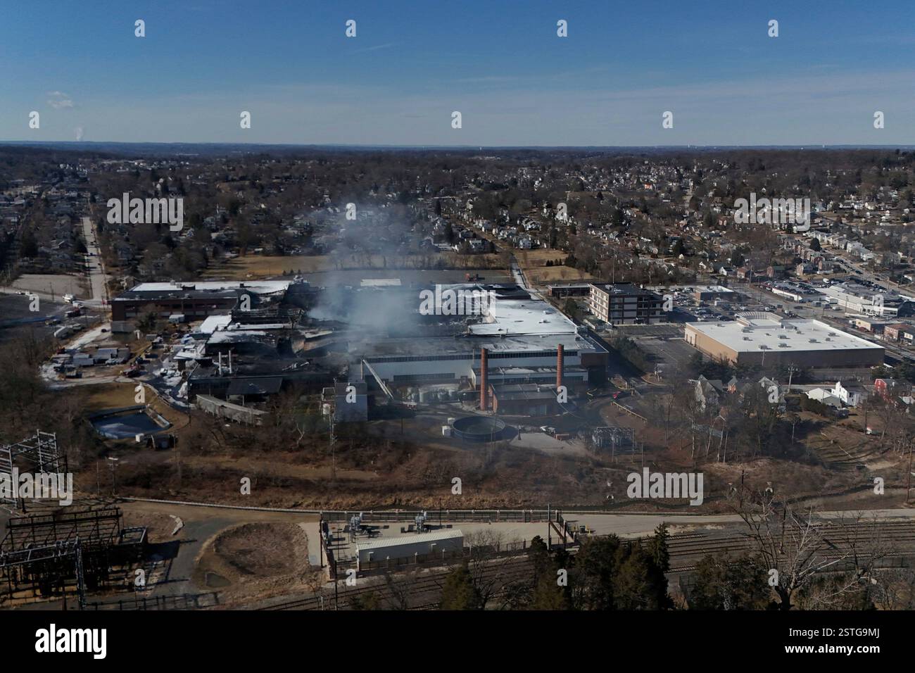SPS Technologies in Abington Township is seen by air on the afternoon ...