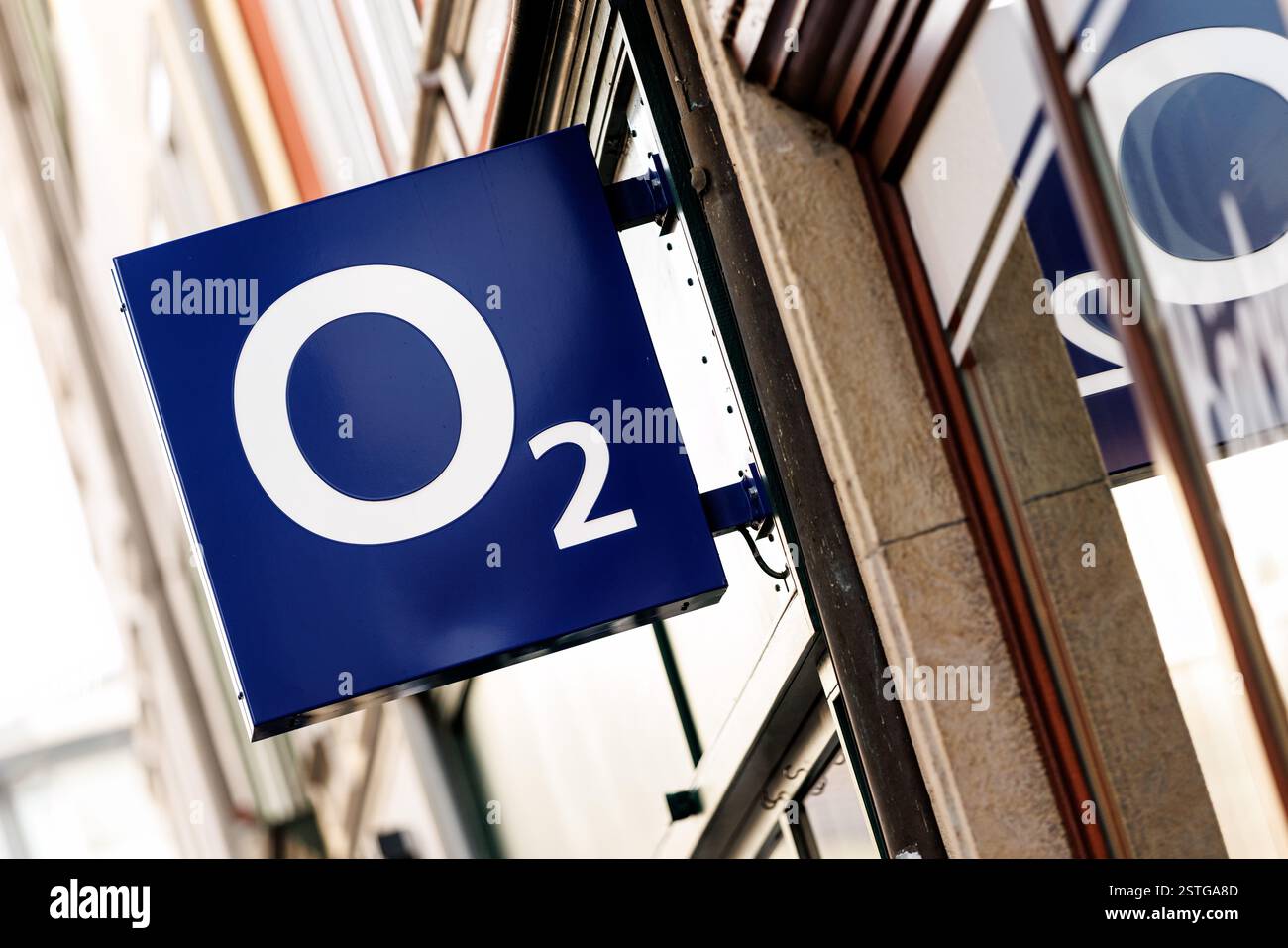 Erfurt, Germany. 08th Feb, 2025. The logo of the mobile phone provider ...