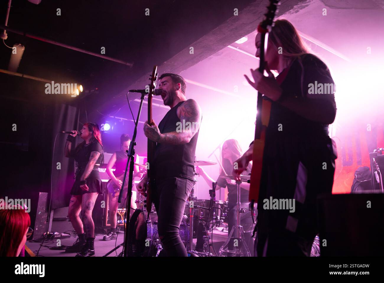 Conquer Divide perform live at manchester academy uk, 1st february 2025 ...