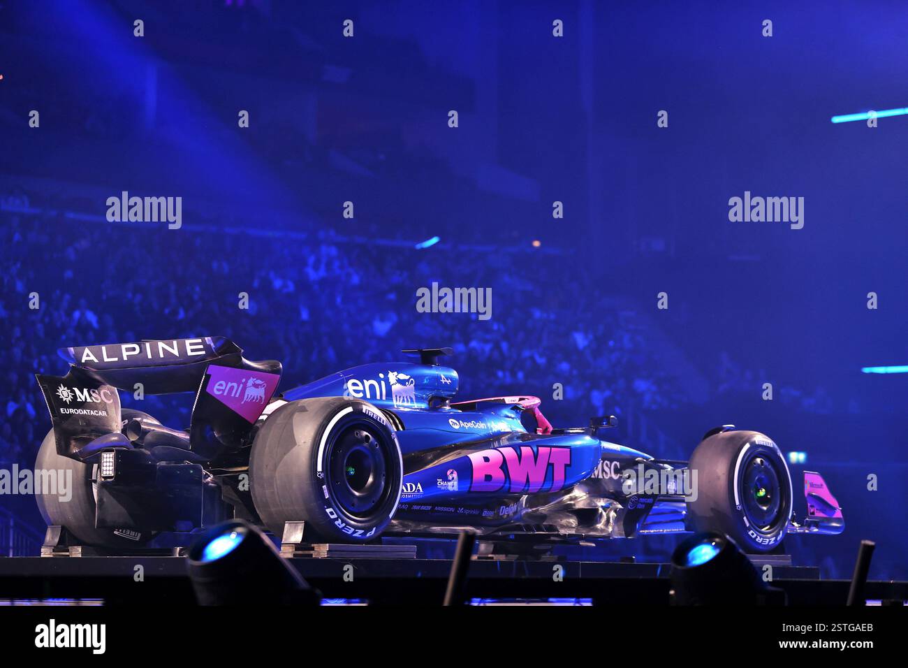 London, UK. 18th Feb, 2025. Alpine F1 Team A525. 18.02.2025. Formula ...