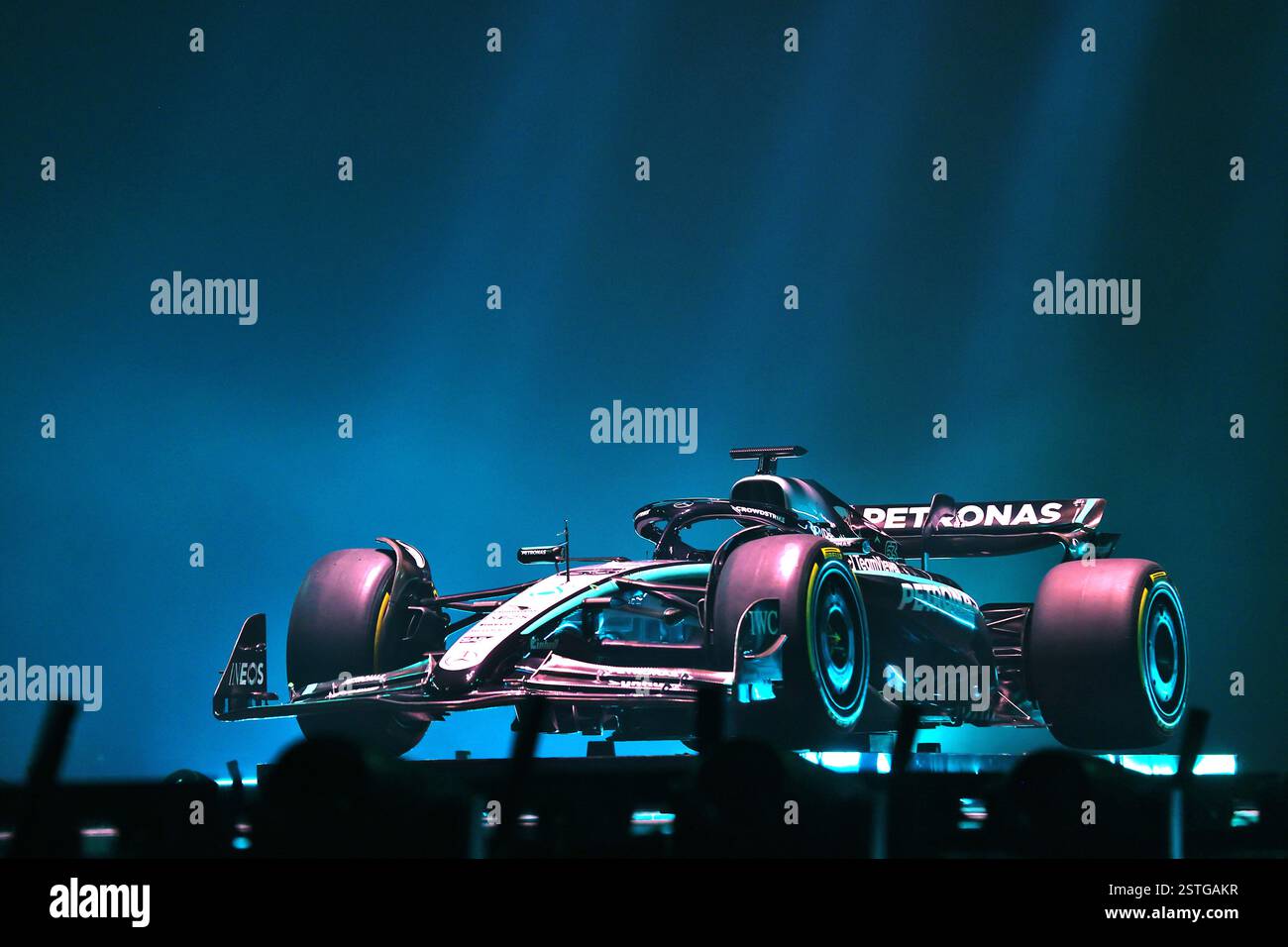 London, UK. 18th Feb, 2025. Mercedes AMG F1 W16. 18.02.2025. Formula One World Championship, F1 ...