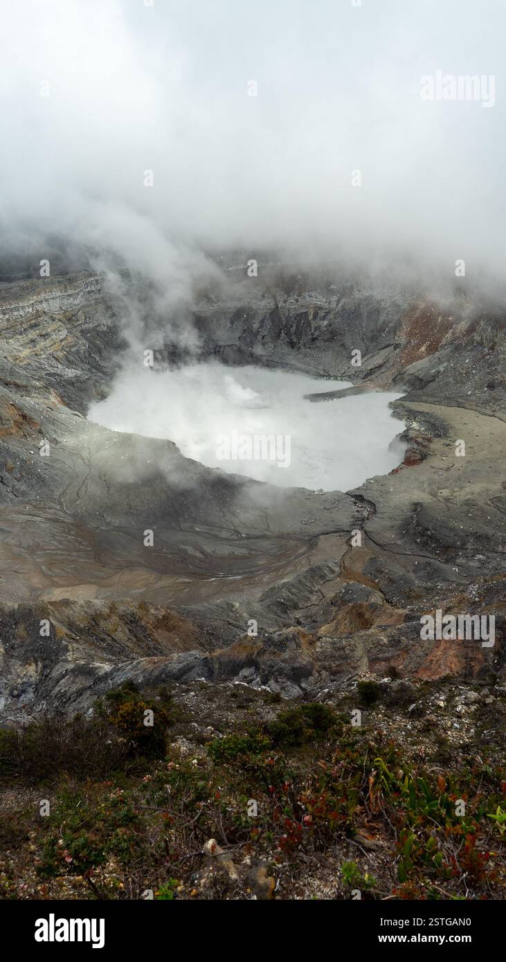 Panoramic view poas volcano hi-res stock photography and images - Alamy