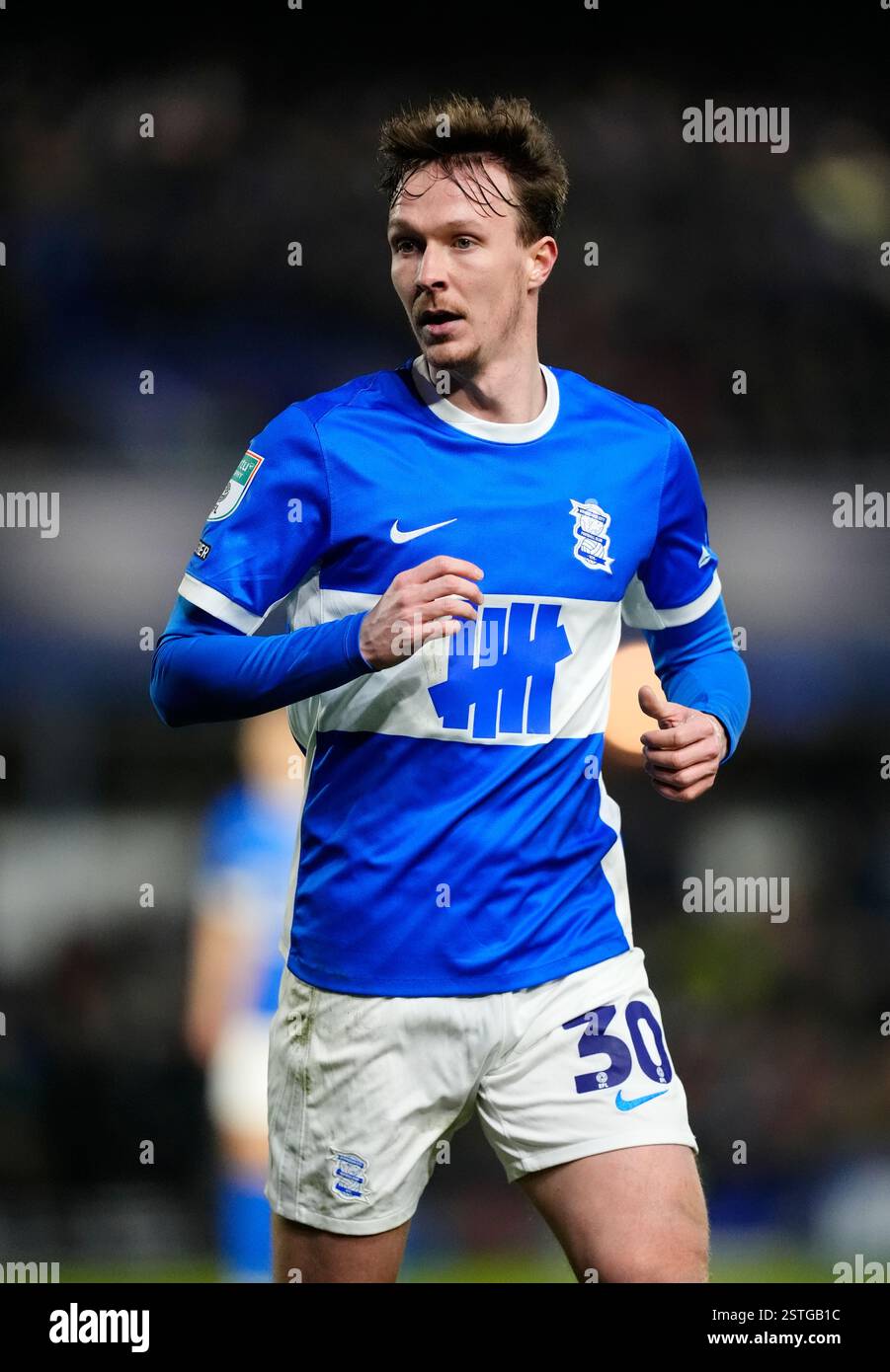 Birmingham City's Kieran Dowell during the Vertu Trophy Semi Final ...