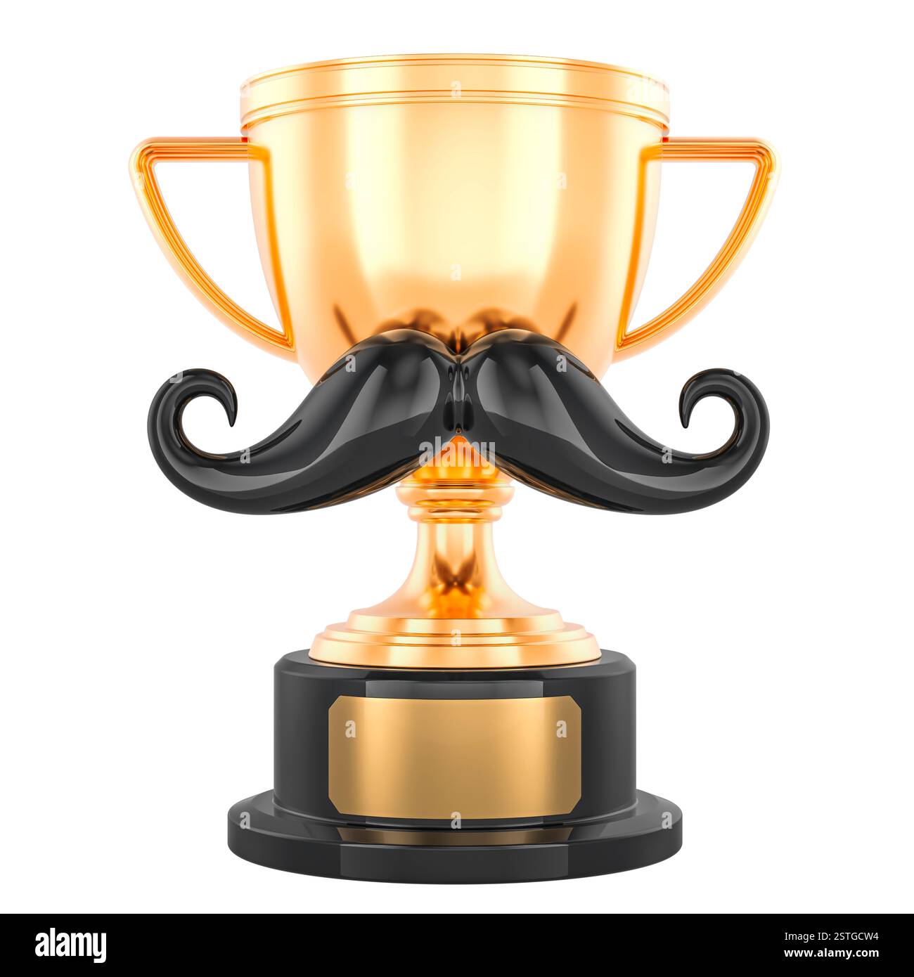 Best dad. Happy Fathers day, concept. Golden award trophy with ...