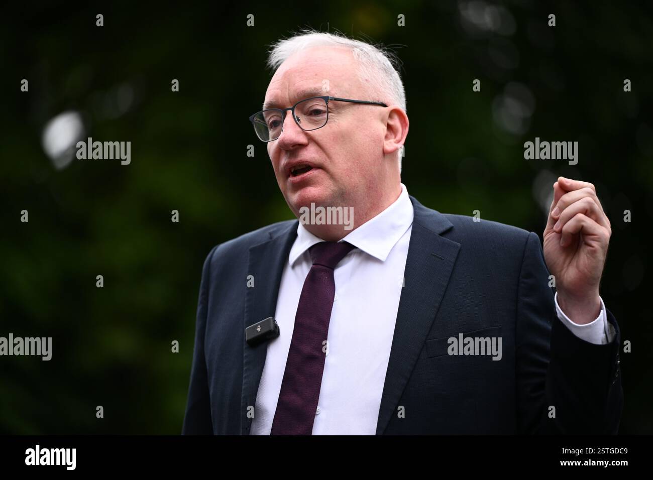 Melbourne, February 19, 2025. Liberal Democrats MP David Limbrick ...