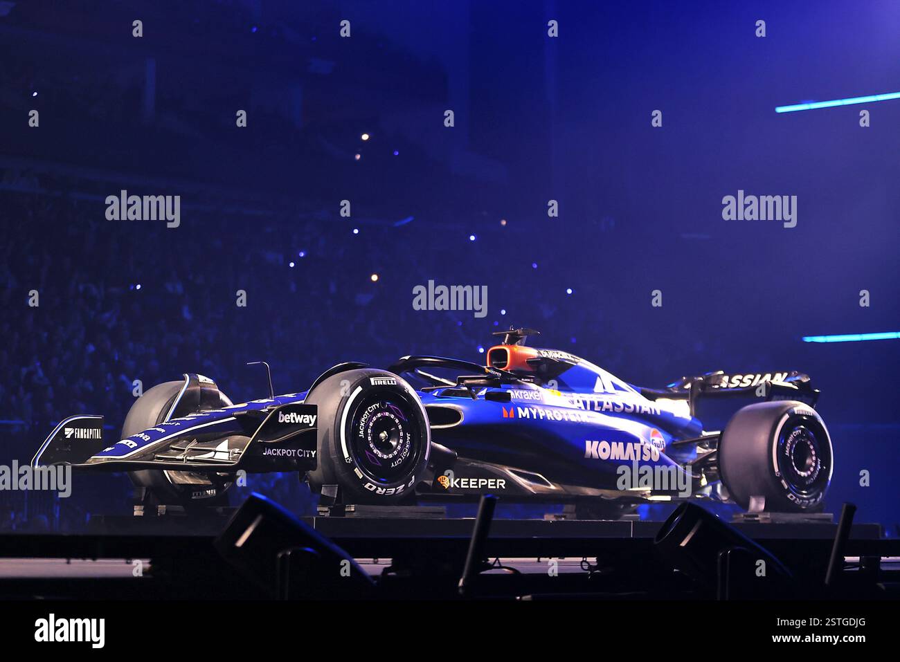 London, UK. 18th Feb, 2025. Williams Racing FW47. 18.02.2025. Formula ...