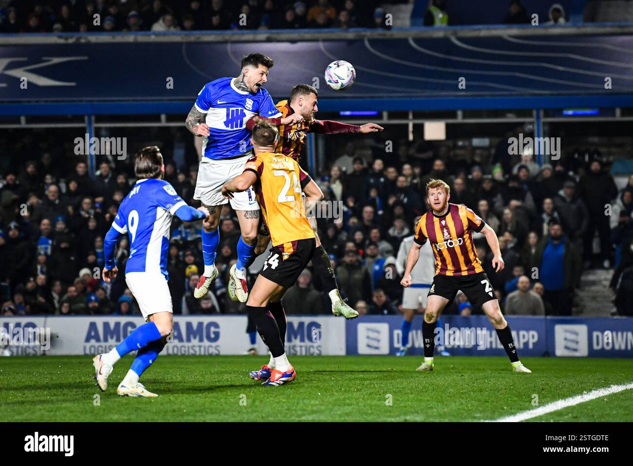 18th February 2025; St Andrews, Birmingham, West Midlands, England ...