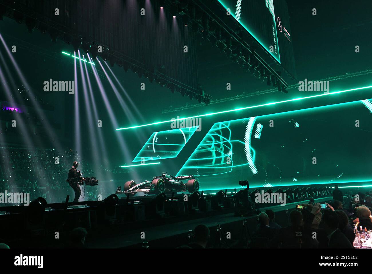 London, UK. 18th Feb, 2025. Mercedes AMG F1 W16. 18.02.2025. Formula ...